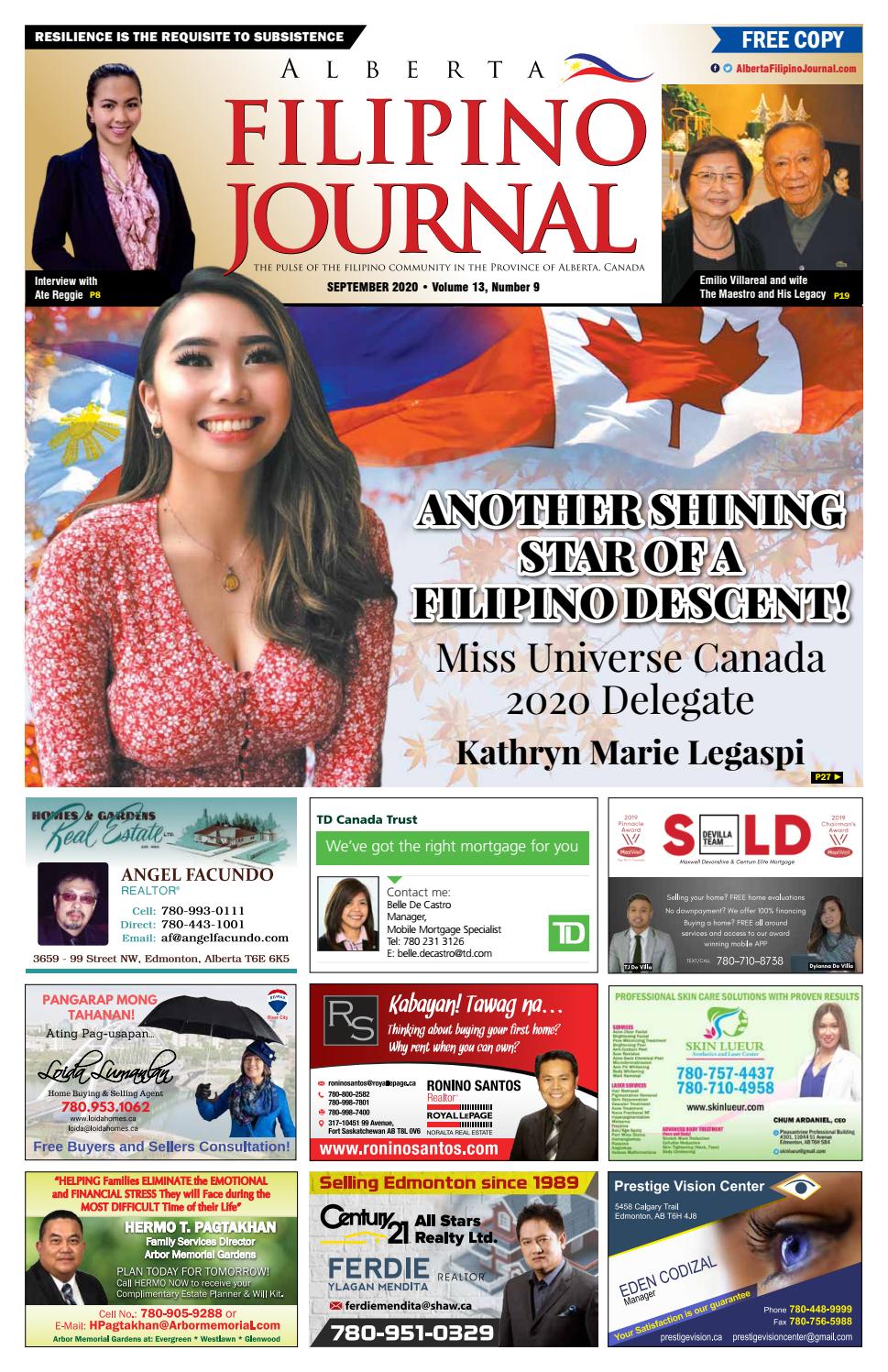 Alberta Filipino Journal - September 2020 Issue by Alberta Filipino ...