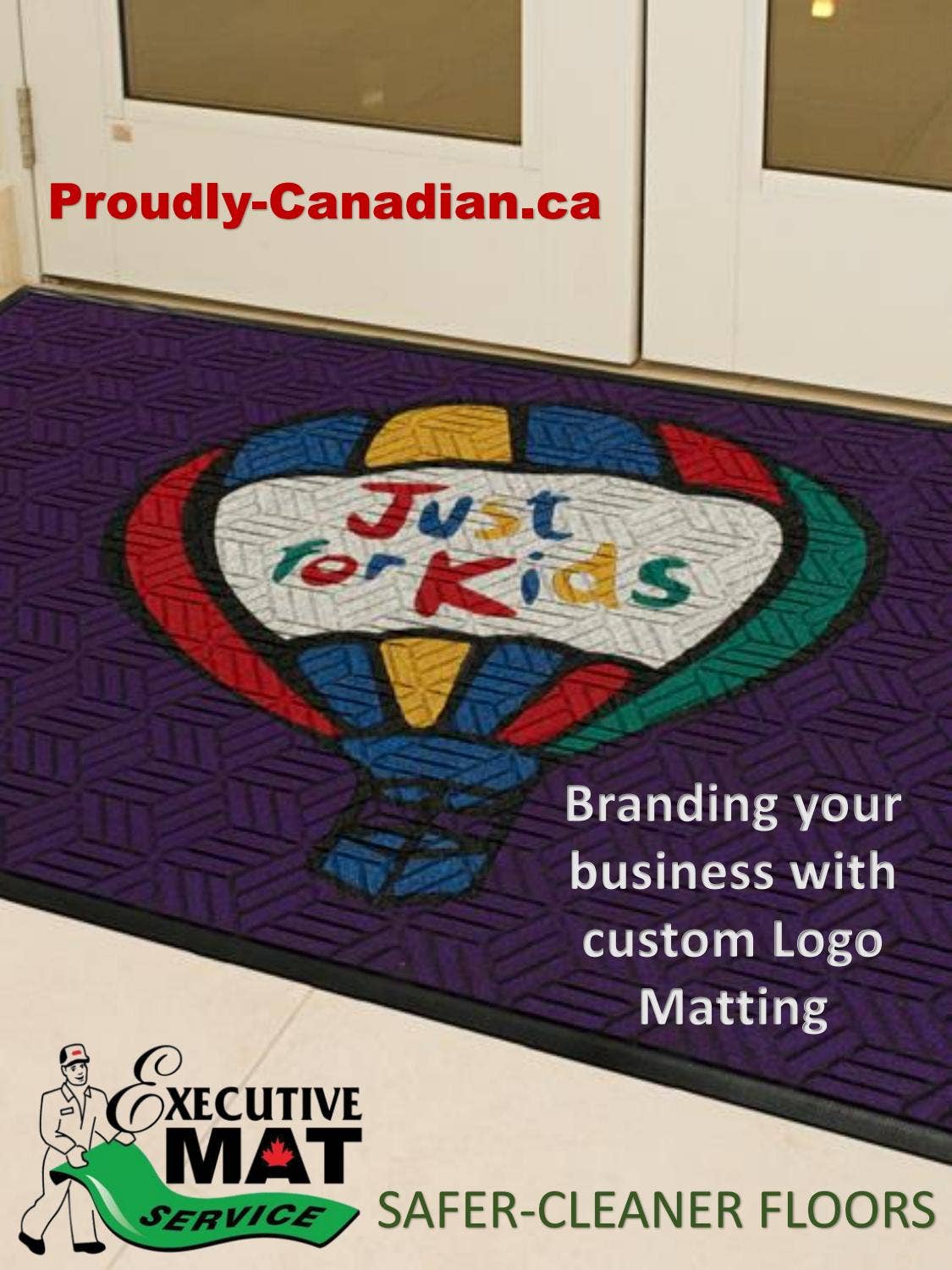Custom logo mat, logo mat, floor mat, Legacy floor mat, Canada, BC ...