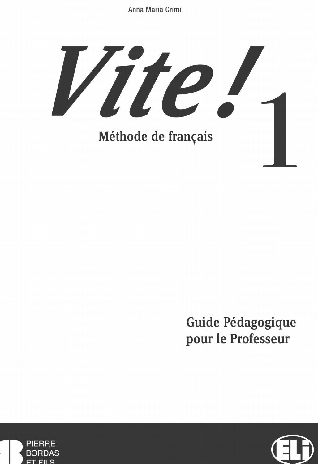 Vite 1 - Guide sample by ELI Publishing - Issuu