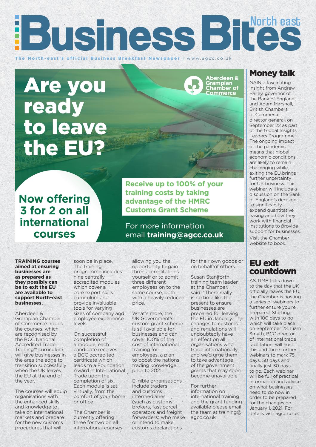 The Future of International Trade Breakfast | Business Bites by AGCC ...