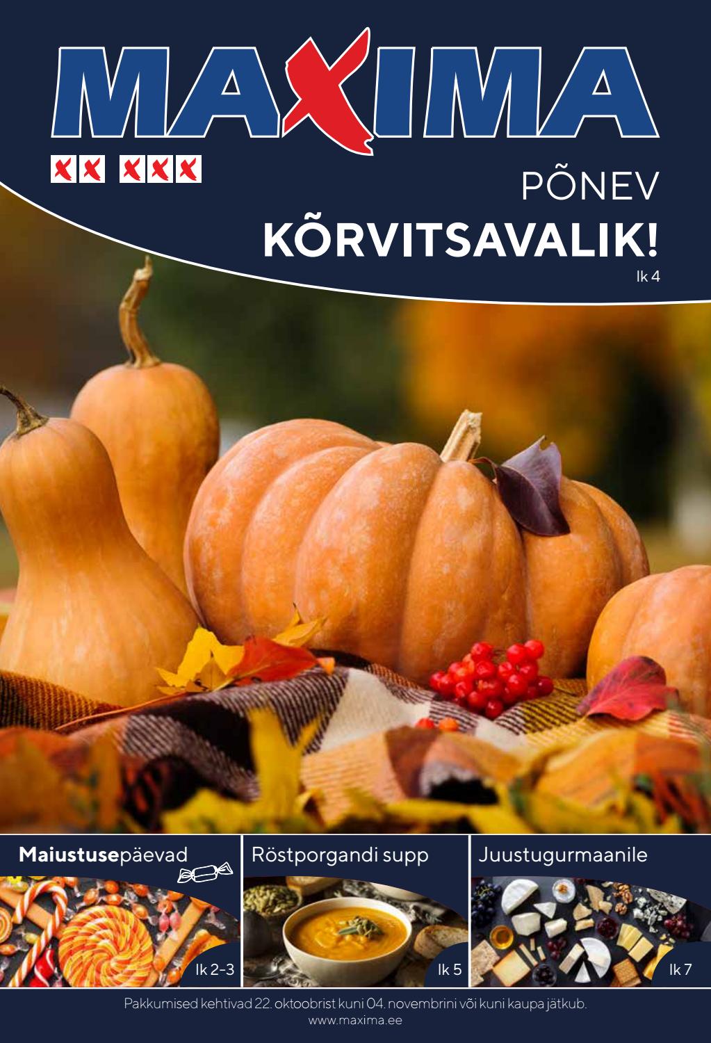 Maxima XX, XXX 22.10.2020 by maxima_eesti - Issuu