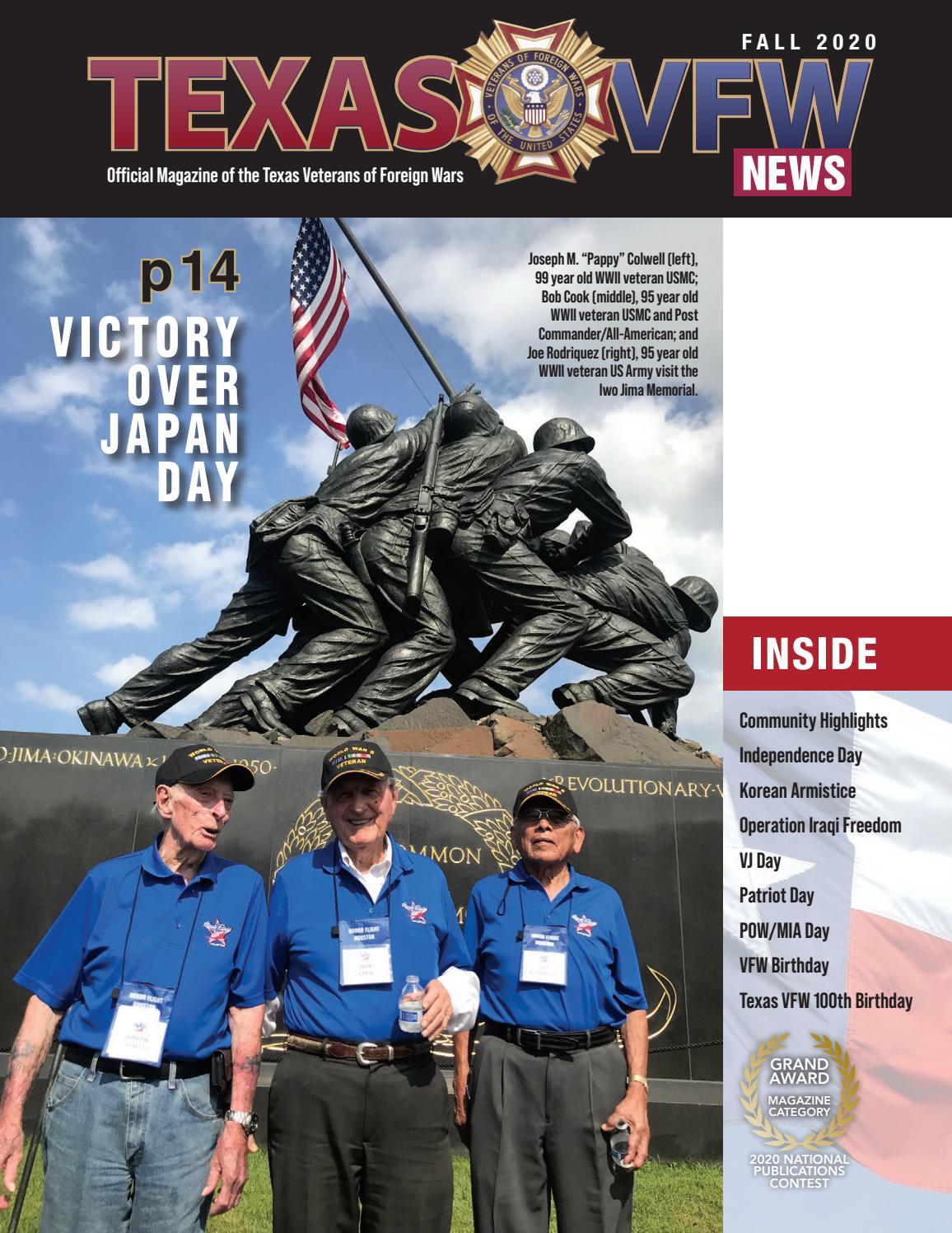 2020 Texas VFW Fall News by Texas VFW - Issuu