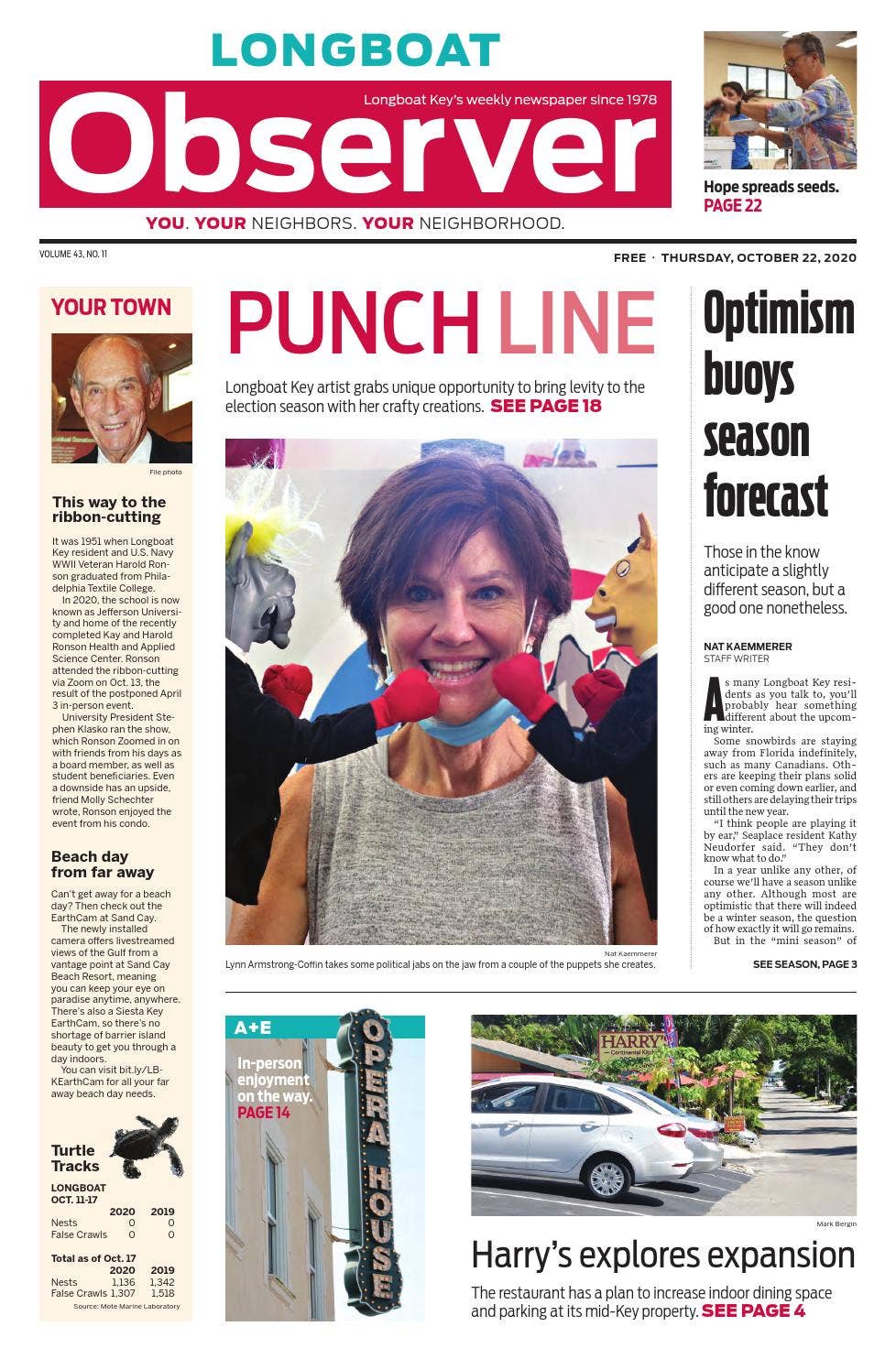 Longboat Observer 10.22.20 by The Observer Group Inc. - Issuu