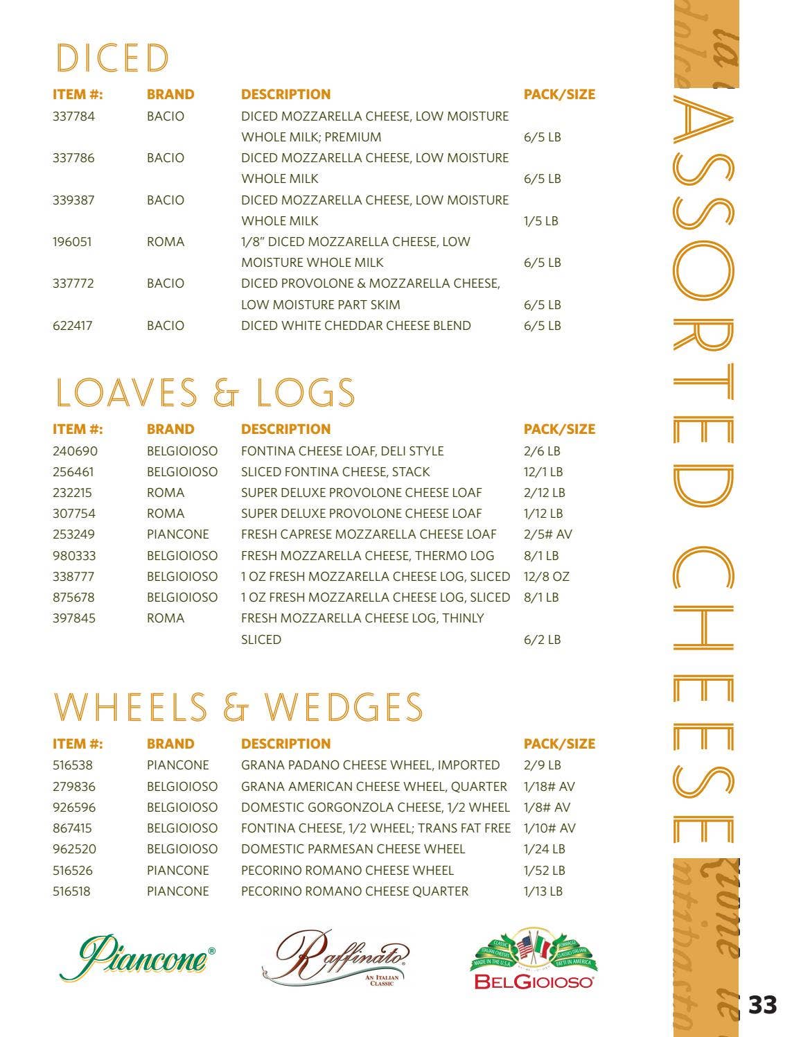 Performance Foodservice Springfield Italian Guide by Performance ...