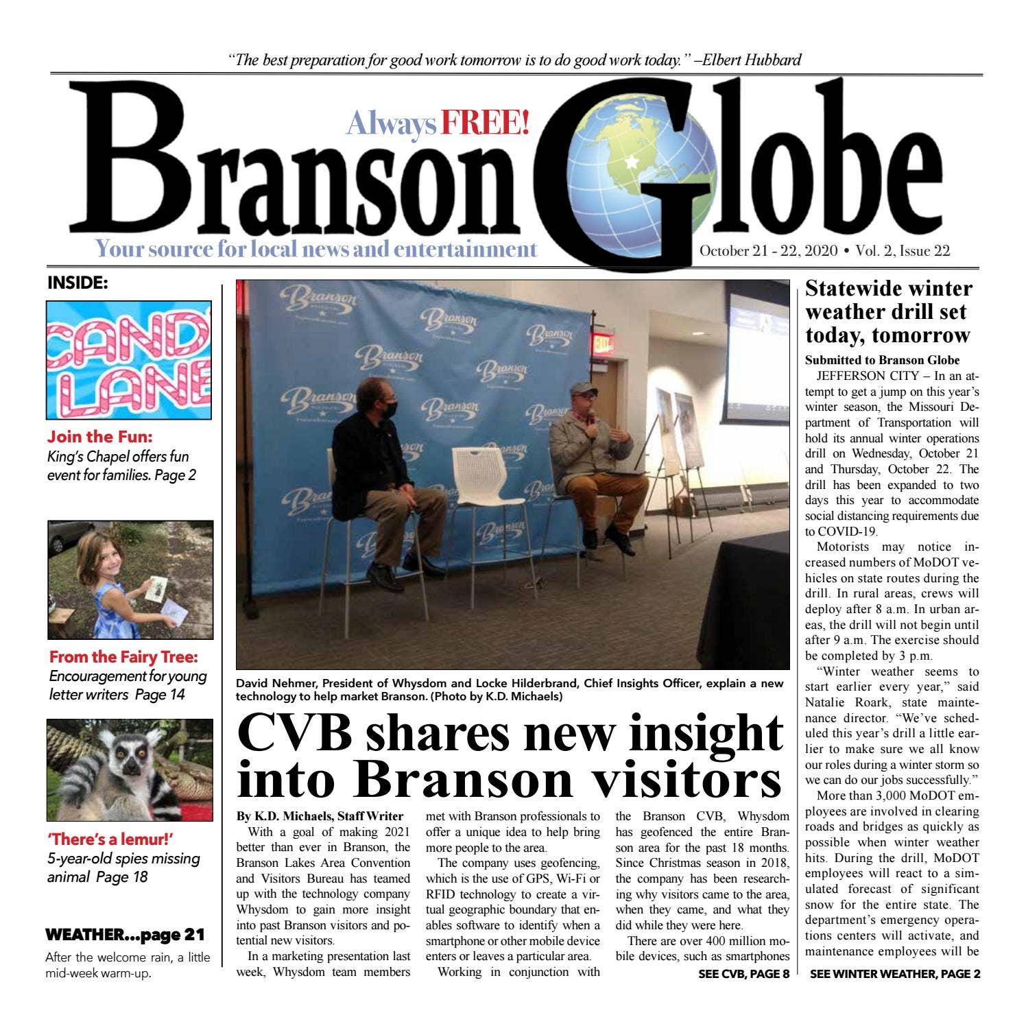 Branson Globe, Oct. 21 - 22, 2020 by bransonglobe - Issuu