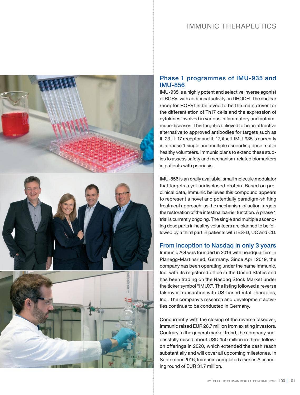 22nd Guide to German Biotech Companies 2021 by BIOCOM Interrelations ...