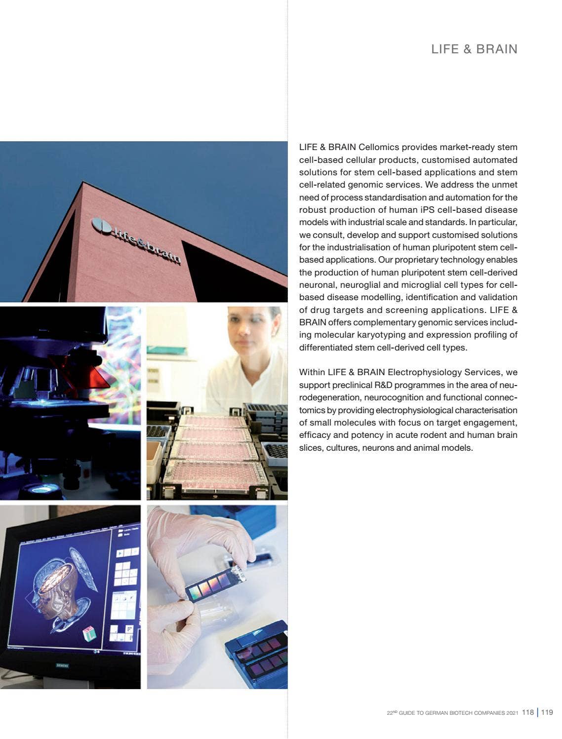 22nd Guide to German Biotech Companies 2021 by BIOCOM Interrelations ...