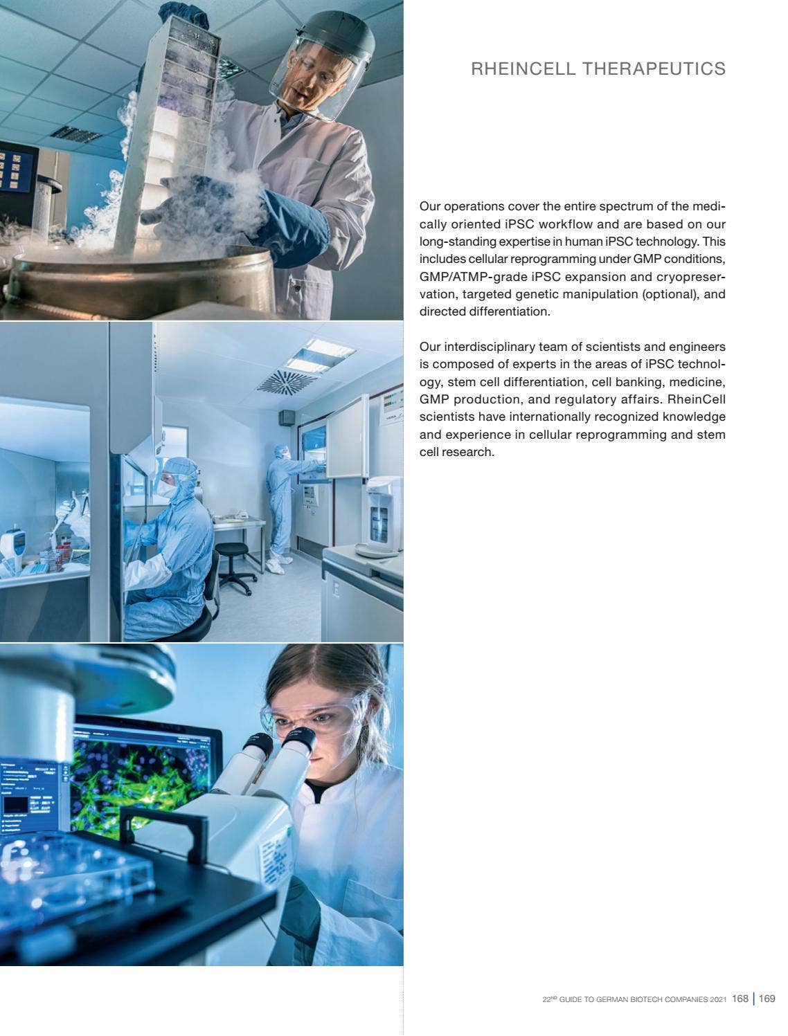 22nd Guide to German Biotech Companies 2021 by BIOCOM Interrelations ...