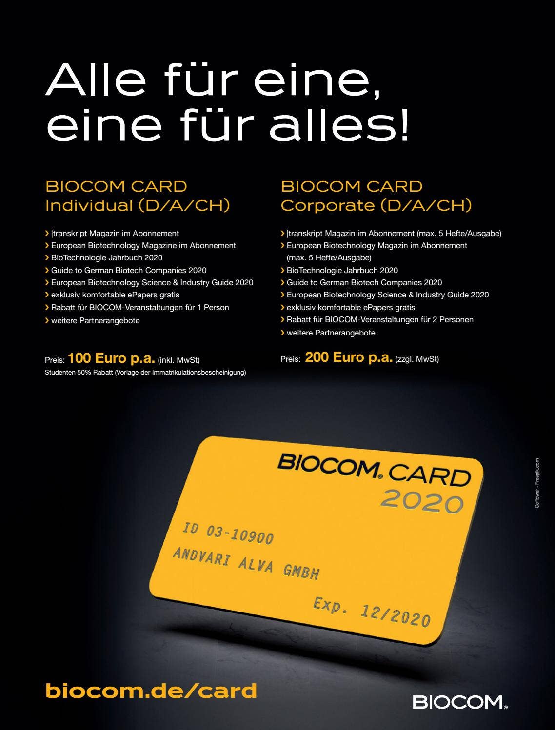 22nd Guide to German Biotech Companies 2021 by BIOCOM Interrelations ...