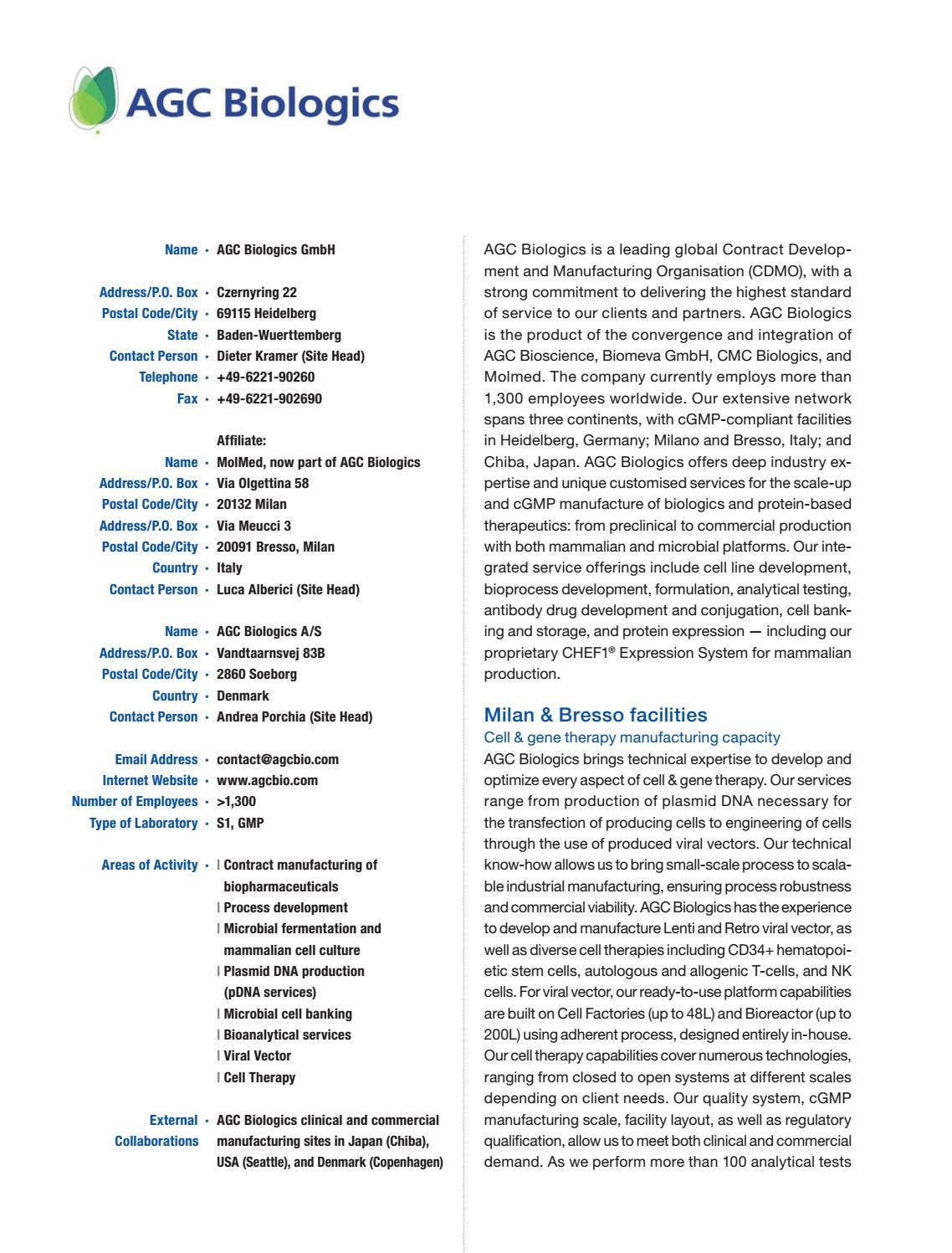 22nd Guide to German Biotech Companies 2021 by BIOCOM Interrelations ...