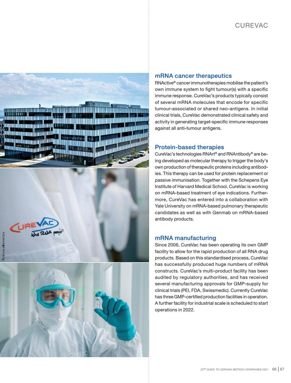 22nd Guide to German Biotech Companies 2021 by BIOCOM Interrelations ...