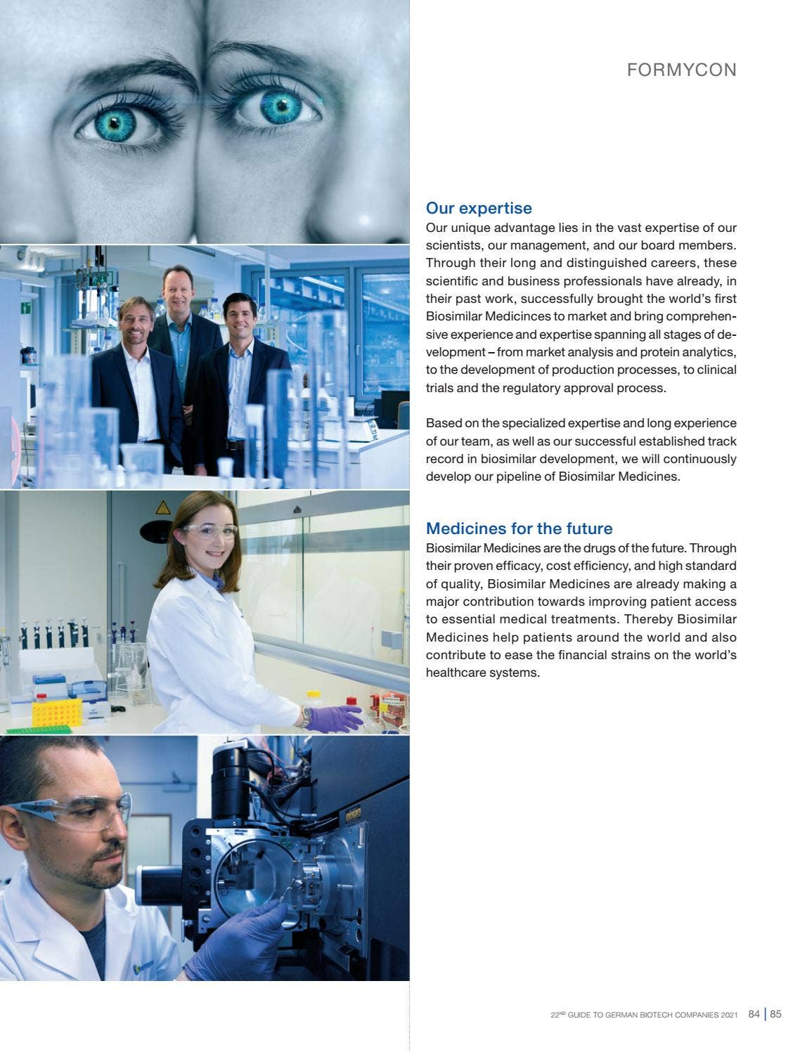 22nd Guide to German Biotech Companies 2021 by BIOCOM Interrelations ...