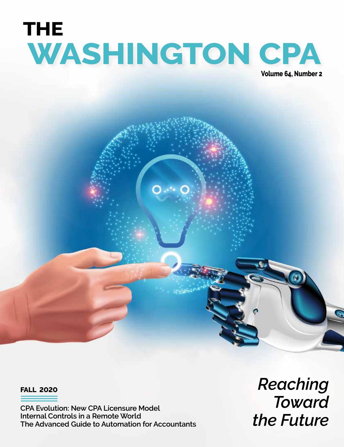 The Washington CPA 2020 Fall by Washington Society of CPAs - Issuu