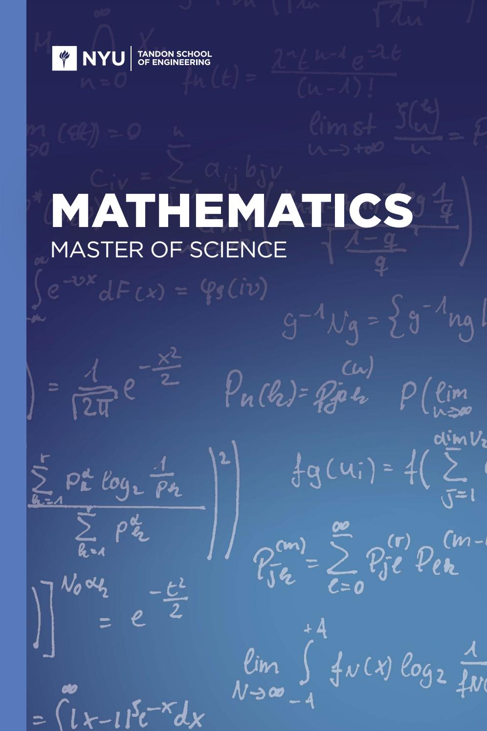 Mathematics, Master of Science by Spark451 - Issuu