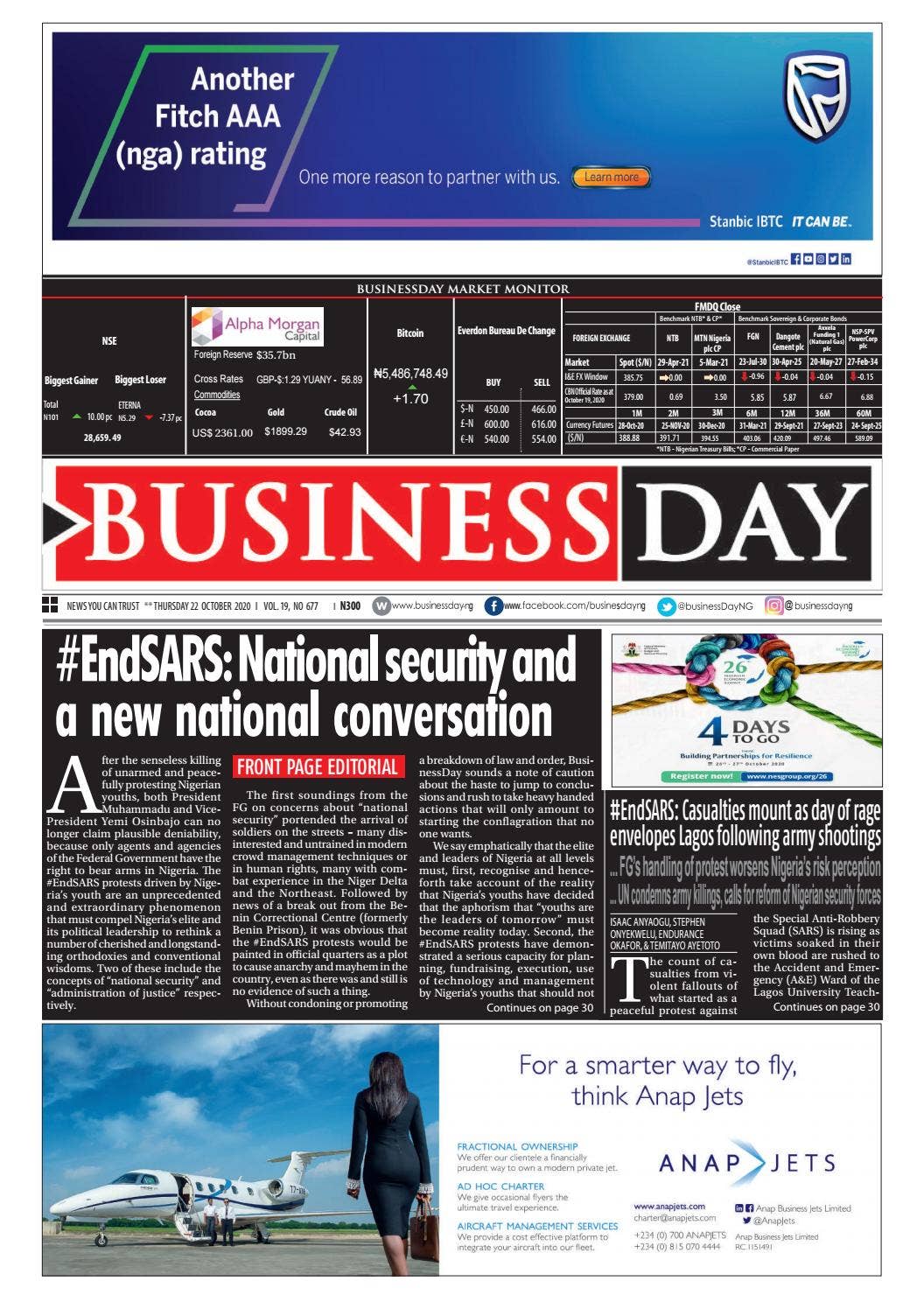 BusinessDay 22 Oct 2020 by BusinessDay - Issuu