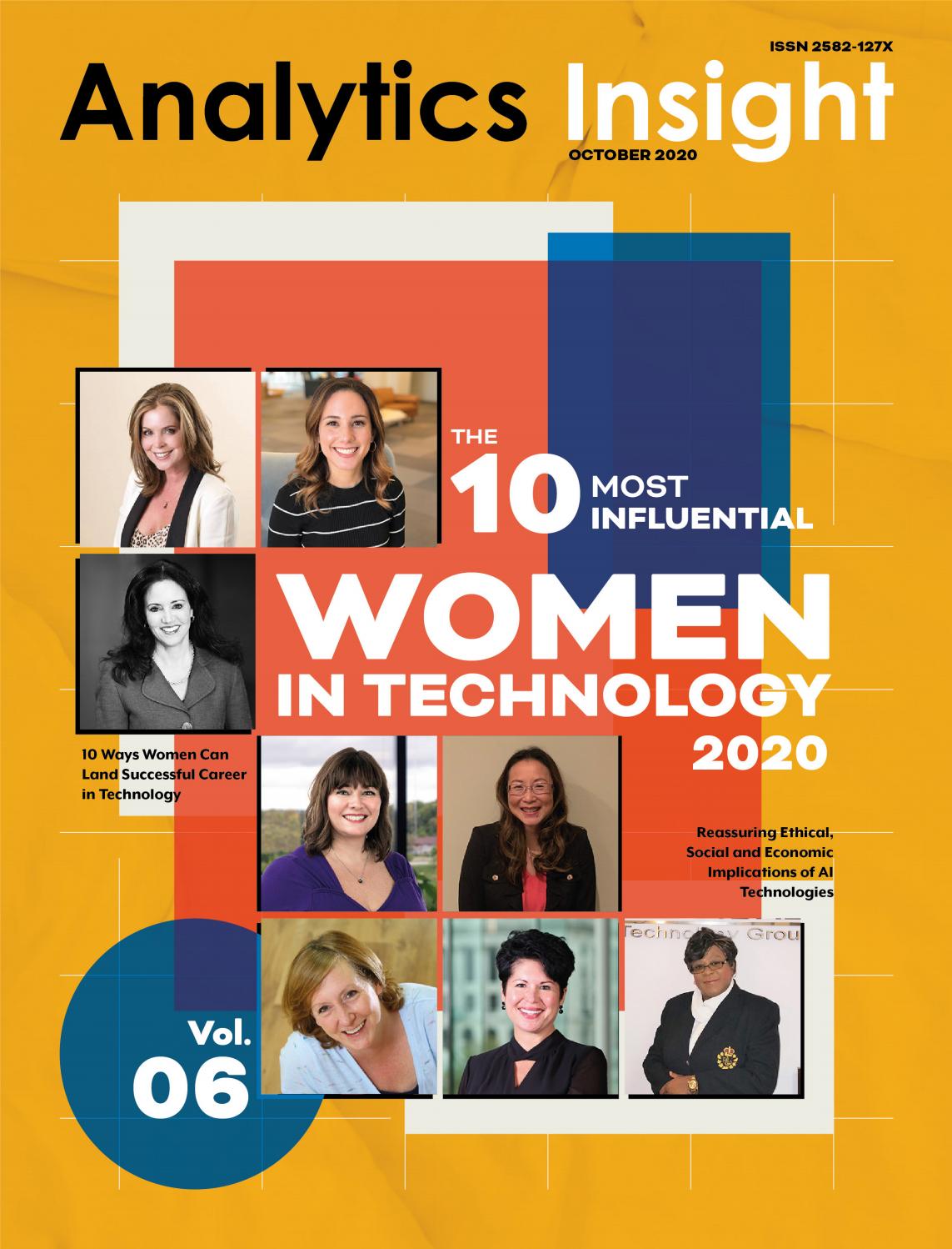 The 10 Most Influential Women in Technology 2020 by analyticsinsight ...