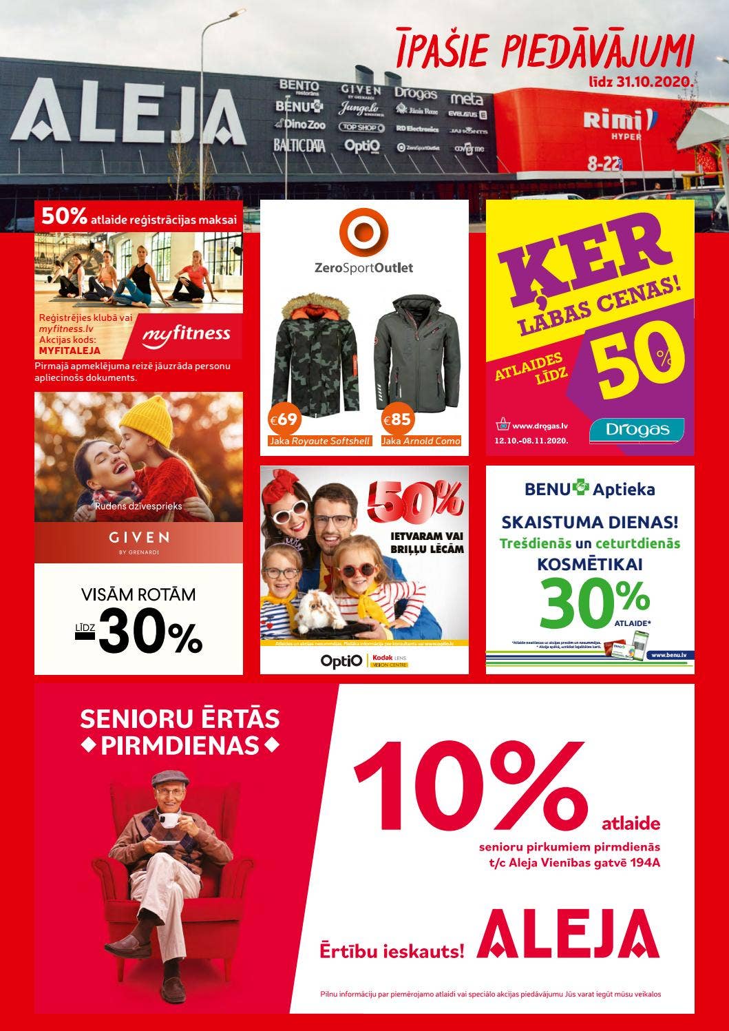 Tirdzniecības centra Aleja īpašie piedāvājumi līdz 31.10.2020. by Rimi ...