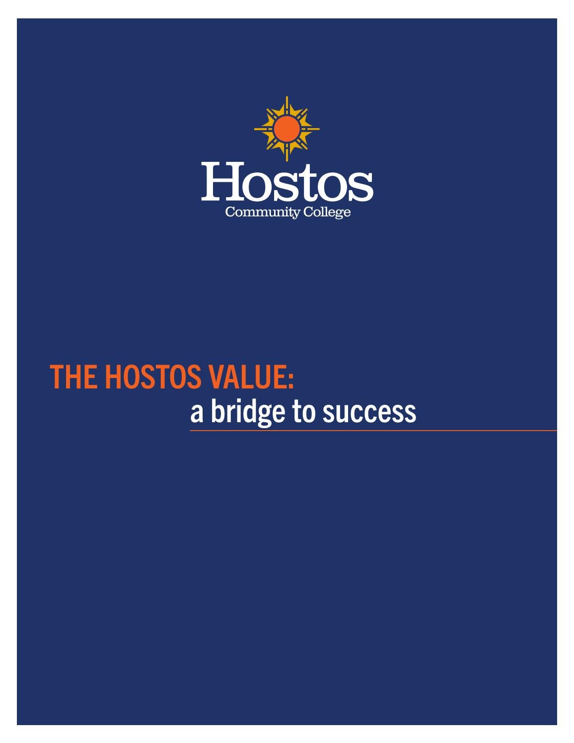 The Hostos Value: A Bridge to Success by Hostos Community College - Issuu