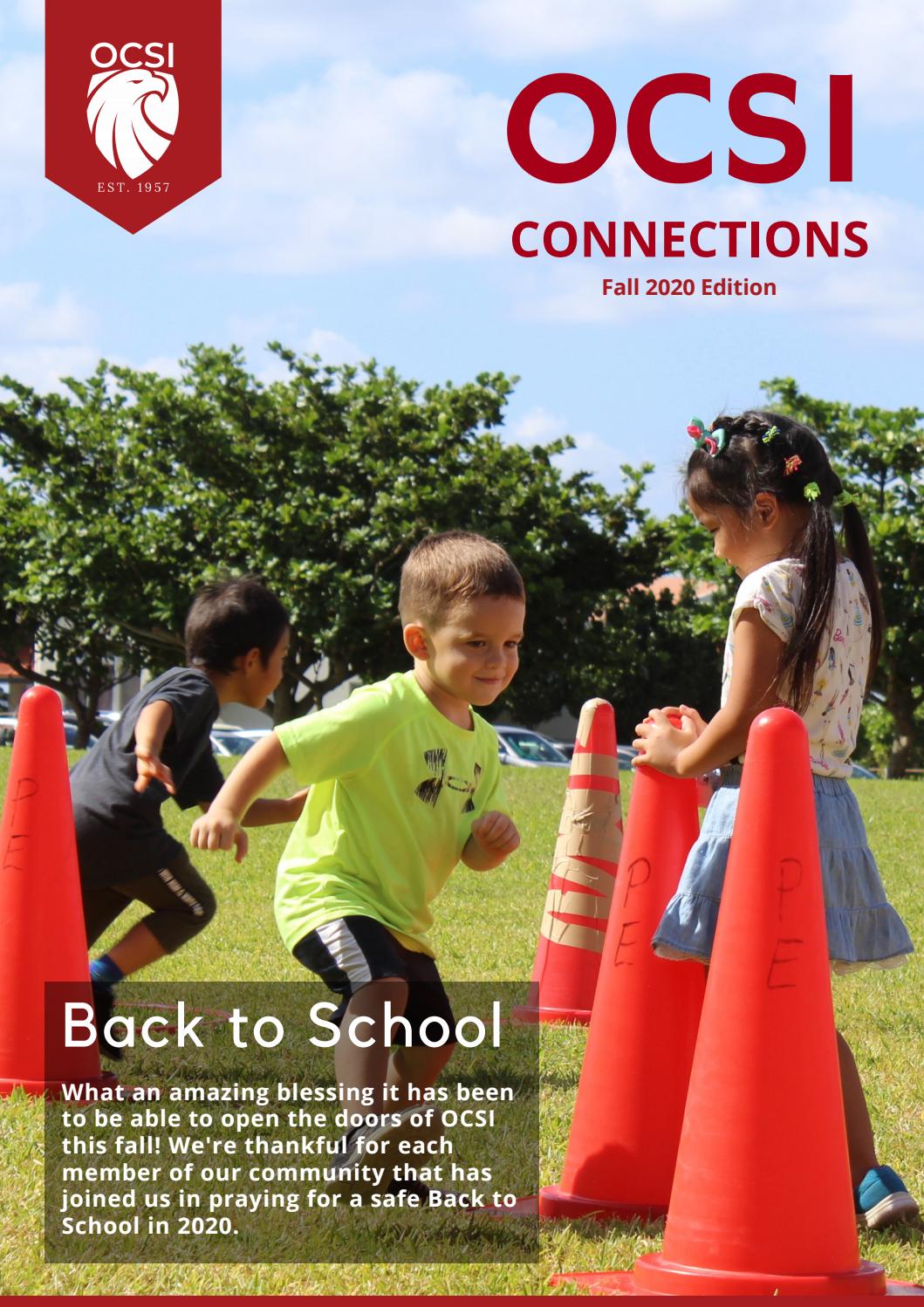 OCSI Connections (Fall 2020) by Okinawa Christian School International ...