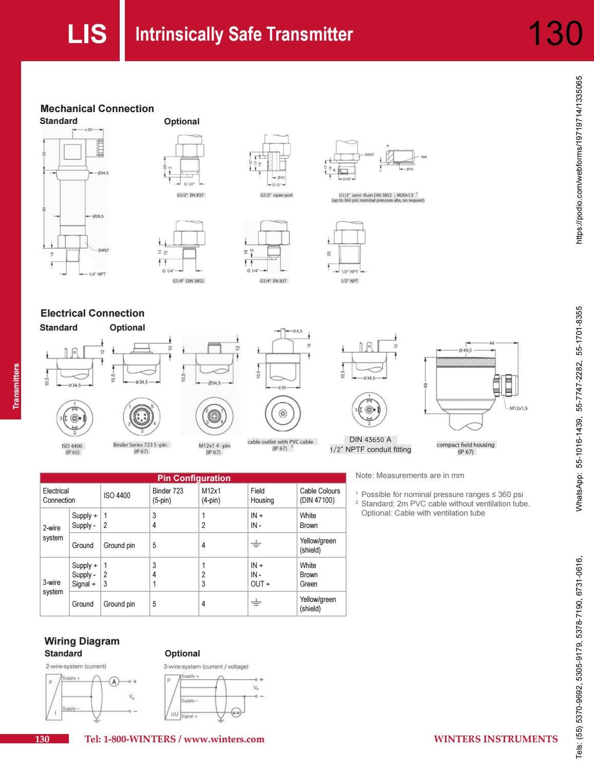 CATÁLOGO INSTRUMENTOS WINTERS - WINTERS INSTRUMENTS CATALOG - México https://podio.com/webforms ...
