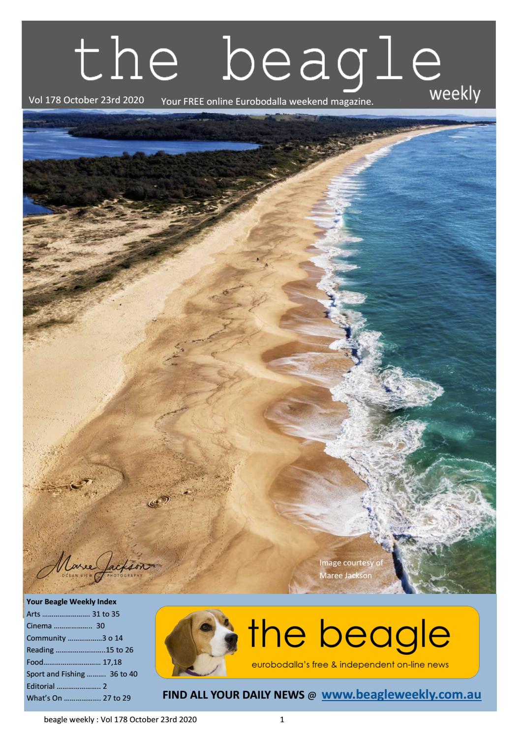 Beagle Weekender Vol 178 October 23rd 2020 by beagleabode - Issuu