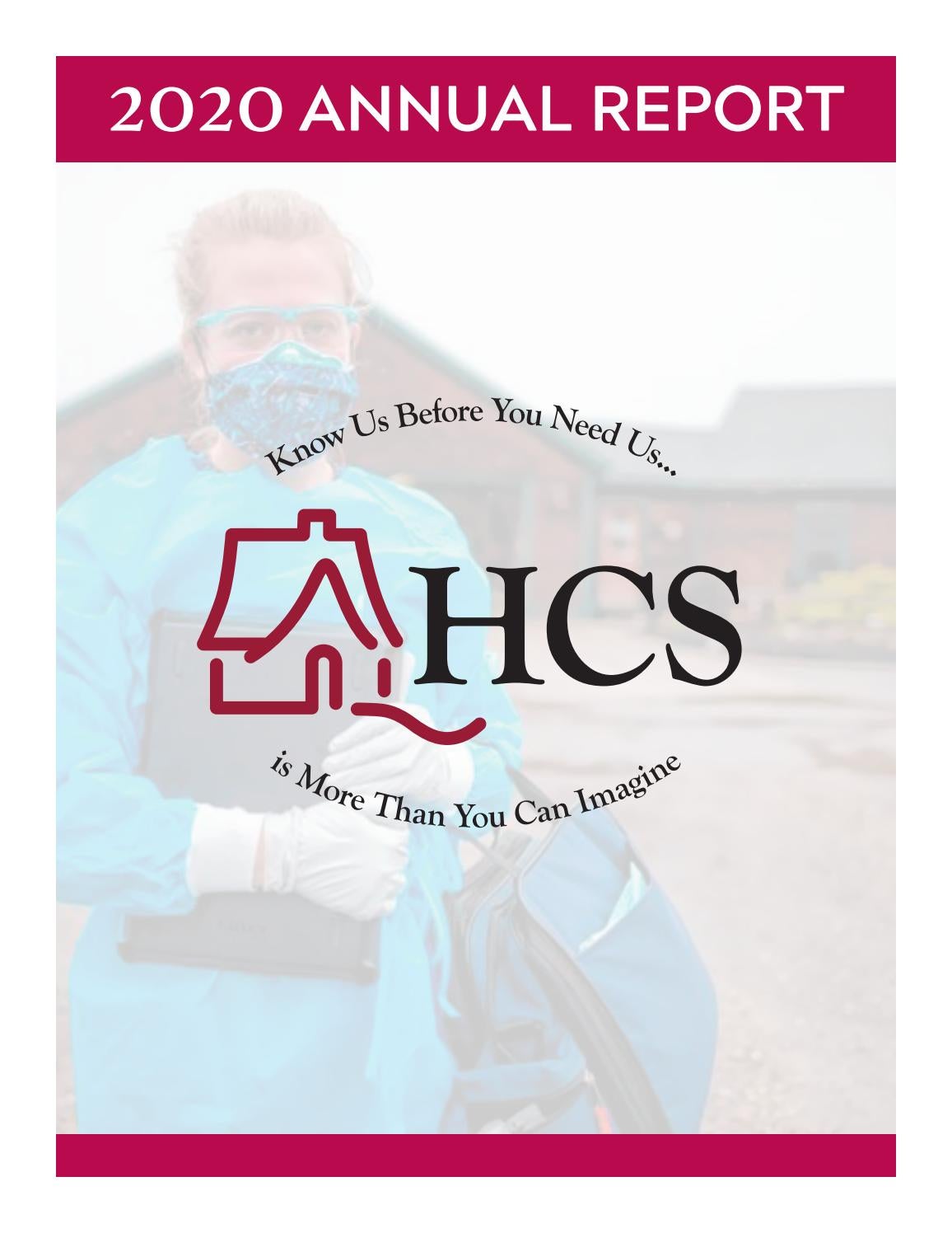 HCS Annual Report 2020 by HCSservices - Issuu