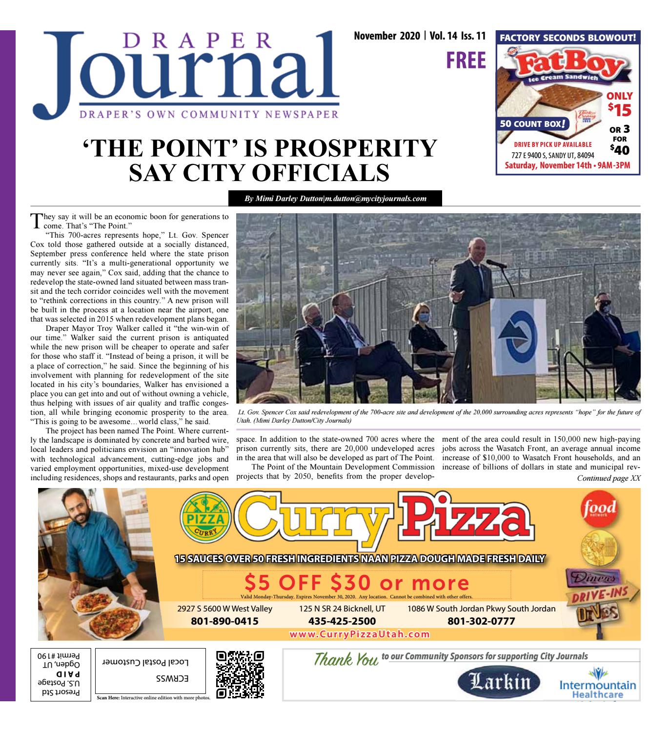 Draper City Journal | November 2020 by The City Journals - Issuu