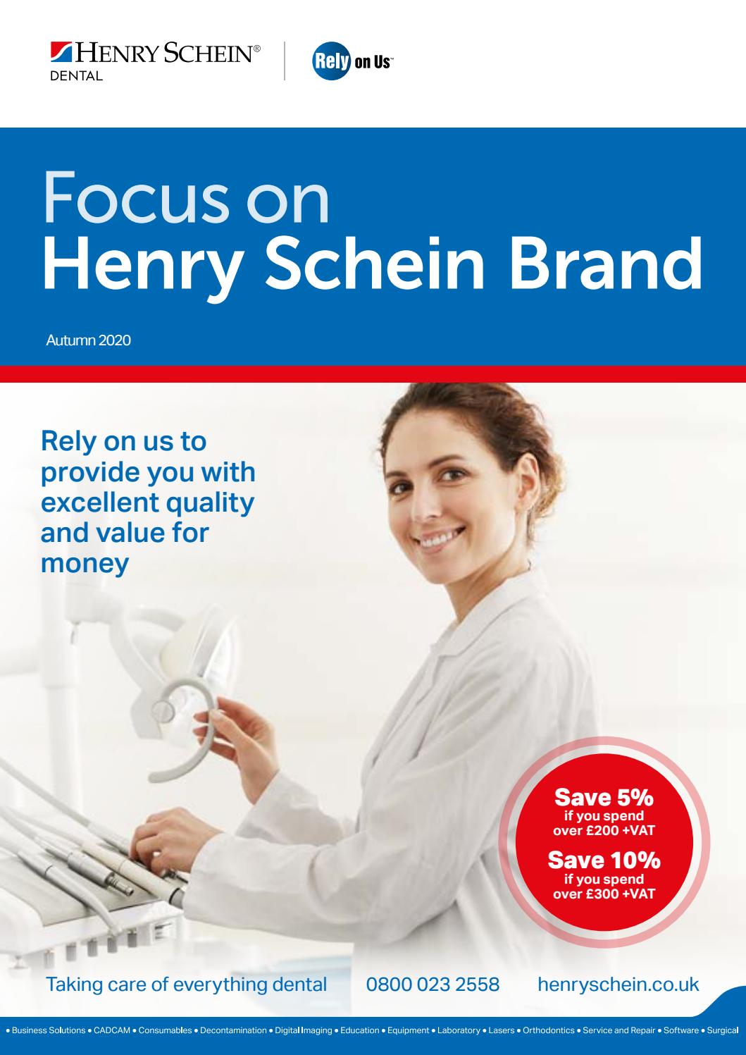 Henry Schein Brand Offers by HenryScheinUK - Issuu
