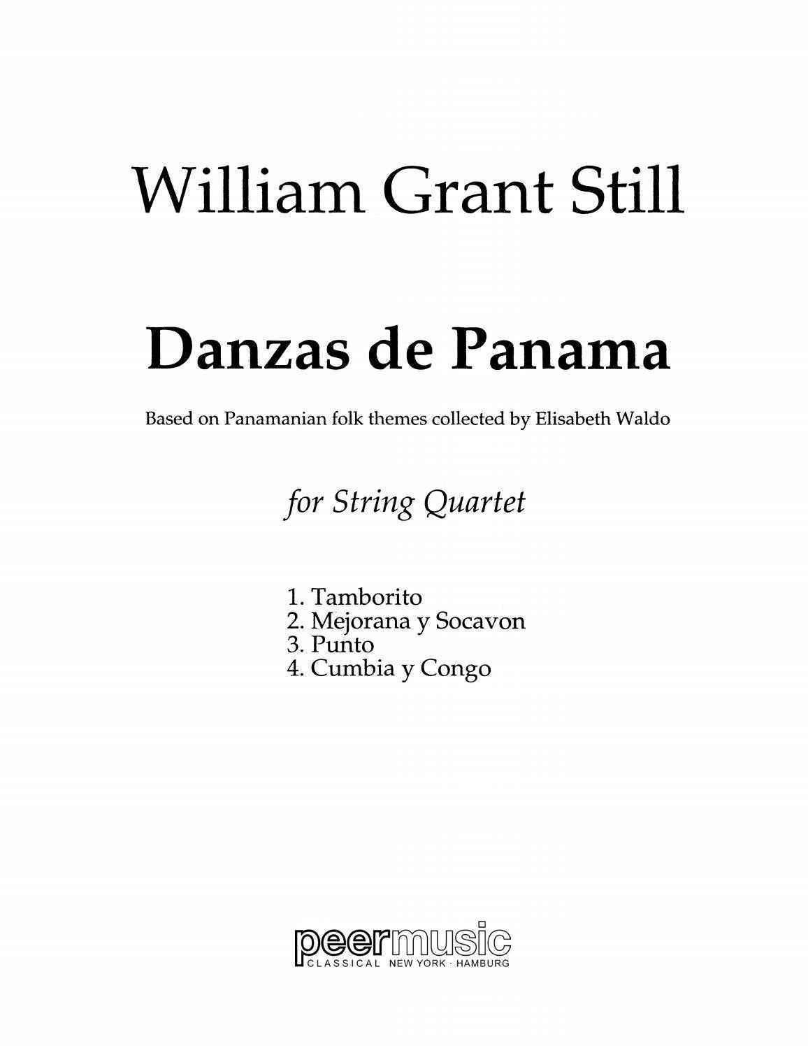 Still - Danzas de Panama by Peermusic Classical - Issuu
