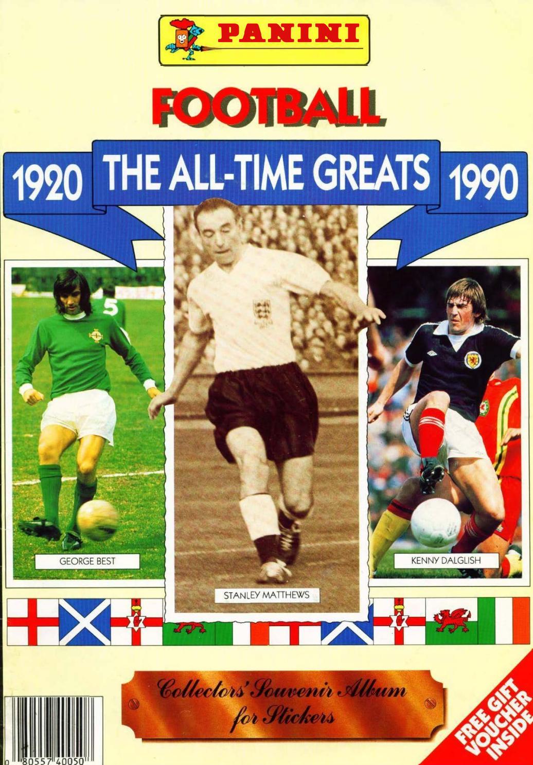 Panini The All-Time Greats 1920-1990 by Steve Verberckmoes - Issuu