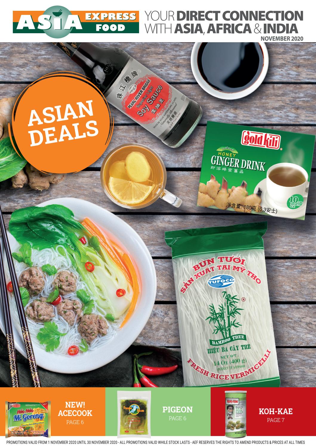 Asia Express Food - Monthly Offer November 2020 by GBU printmedia - Issuu