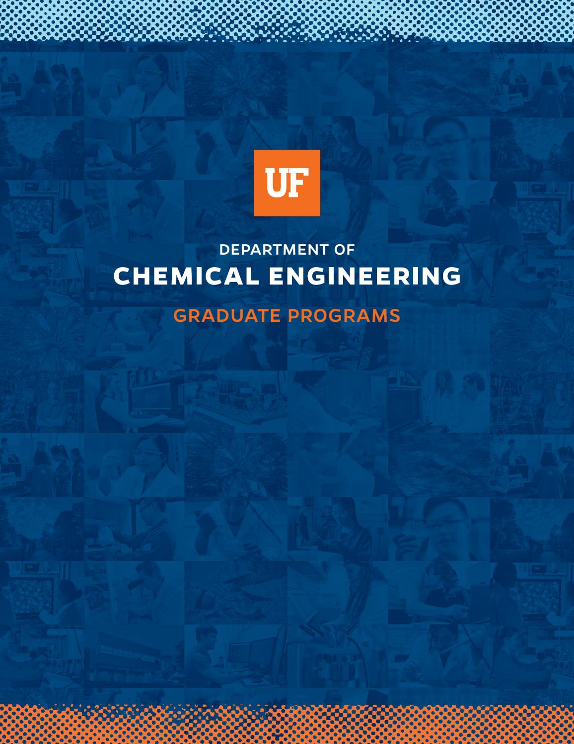 2020 UF Department of Chemical Engineering Graduate Viewbook by UF ...