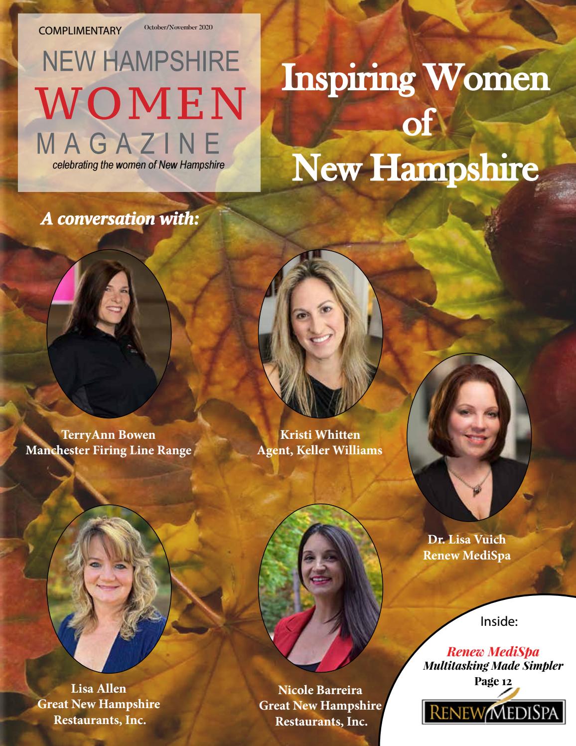 New Hampshire Women Magazine - Inspiring Women Issue October/November 2020 by New Hampshire ...