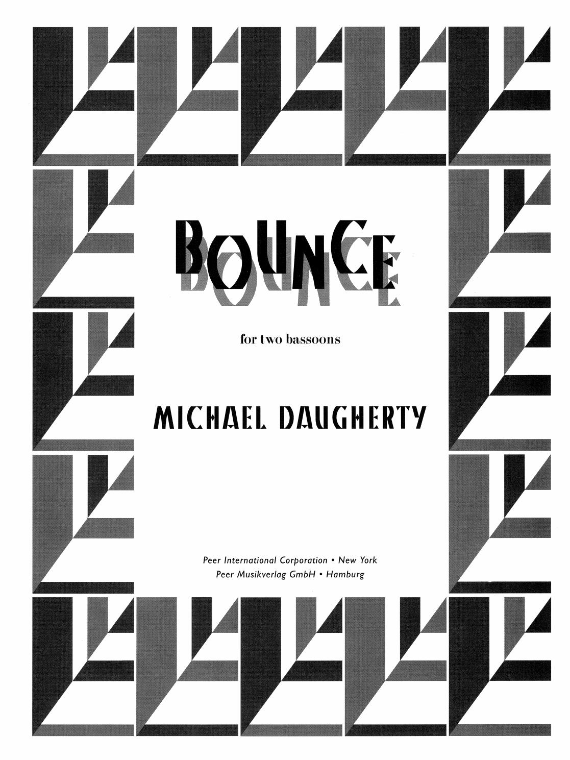 Daugherty - Bounce by Peermusic Classical - Issuu