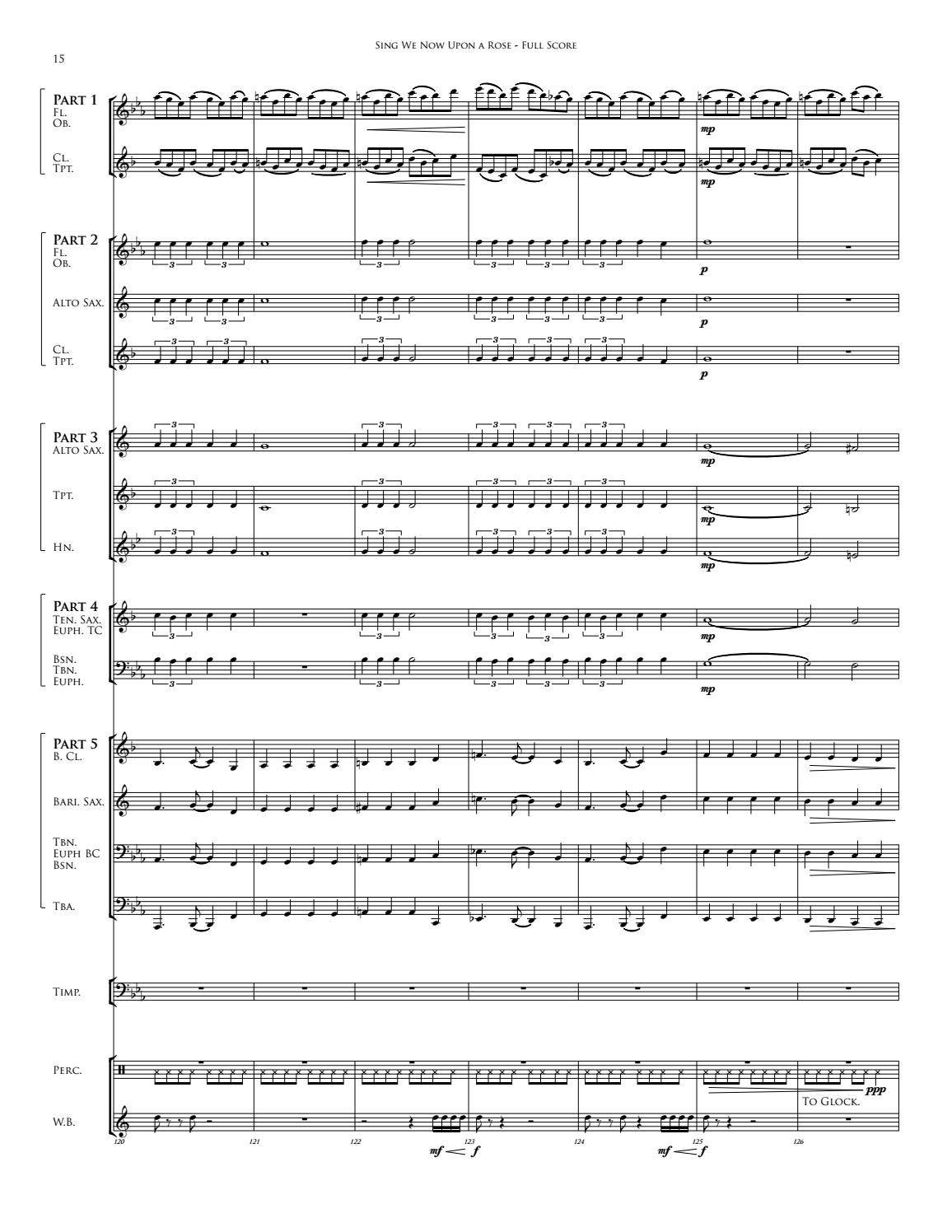 Sing We Now Upon a Rose, Adaptable Band by Gavin Lendt - Issuu