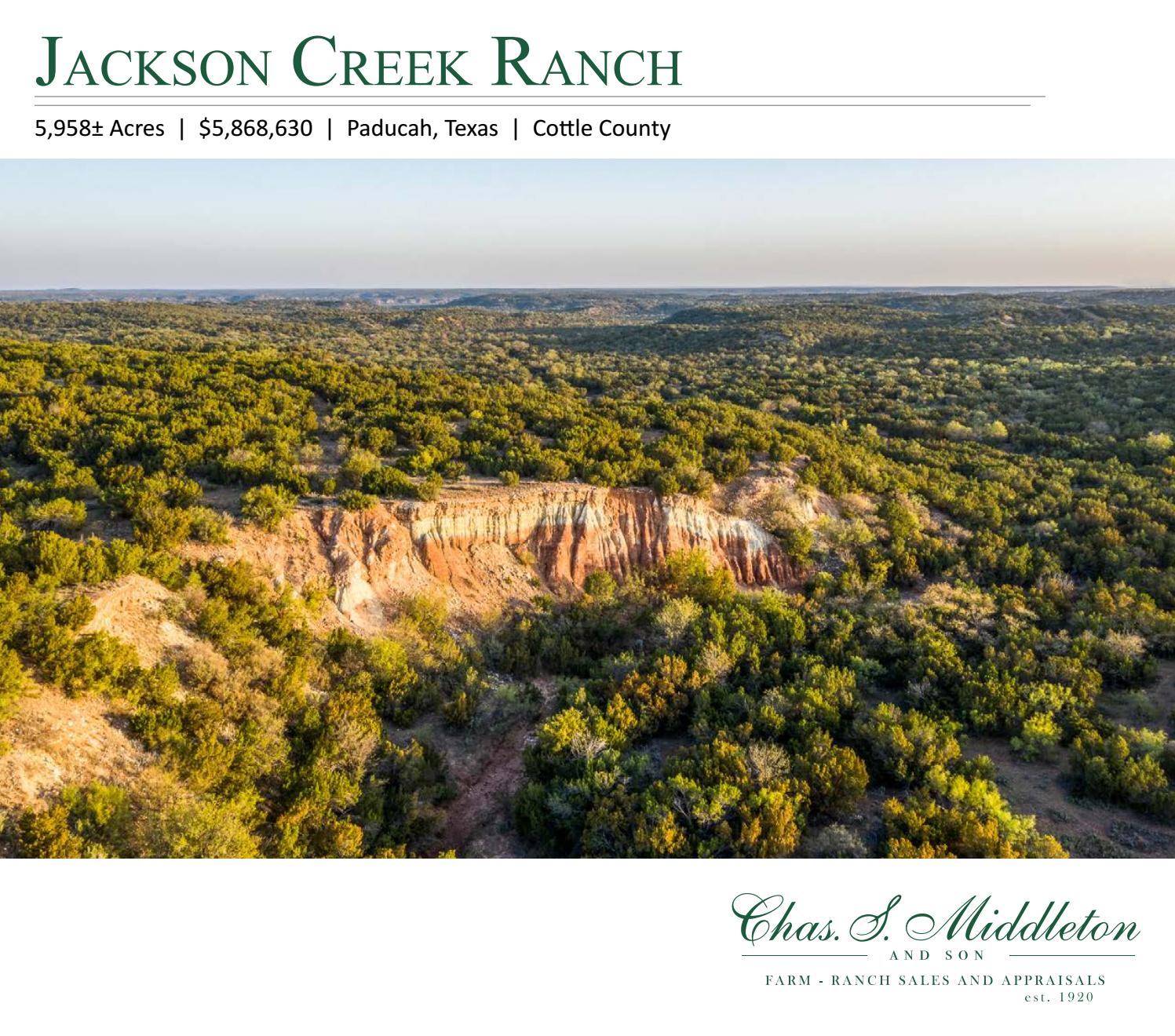 Jackson Creek Ranch by csmandson - Issuu