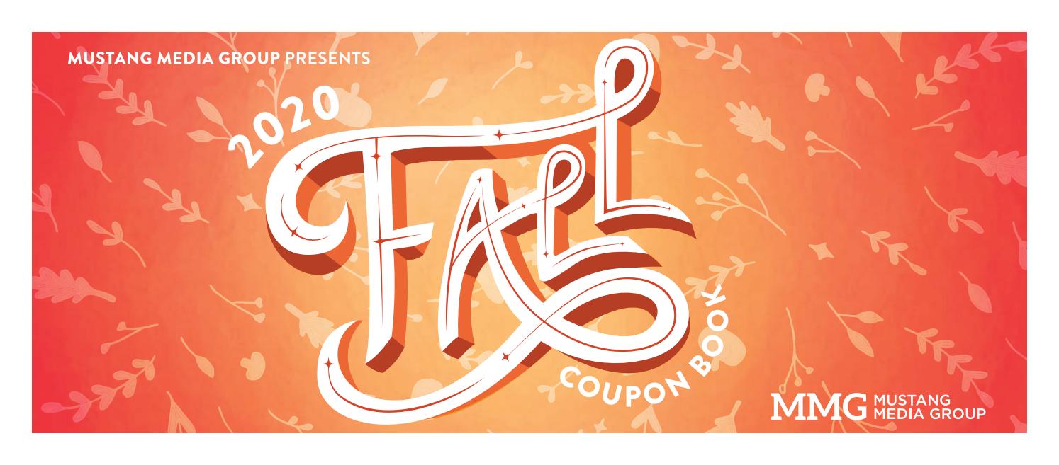 Fall Coupon Book 2020 by Mustang News - Issuu