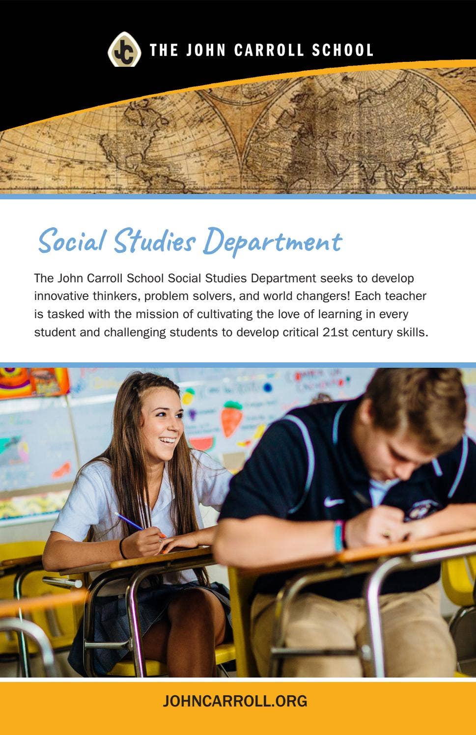 Social Studies Brochure by The John Carroll School - Issuu
