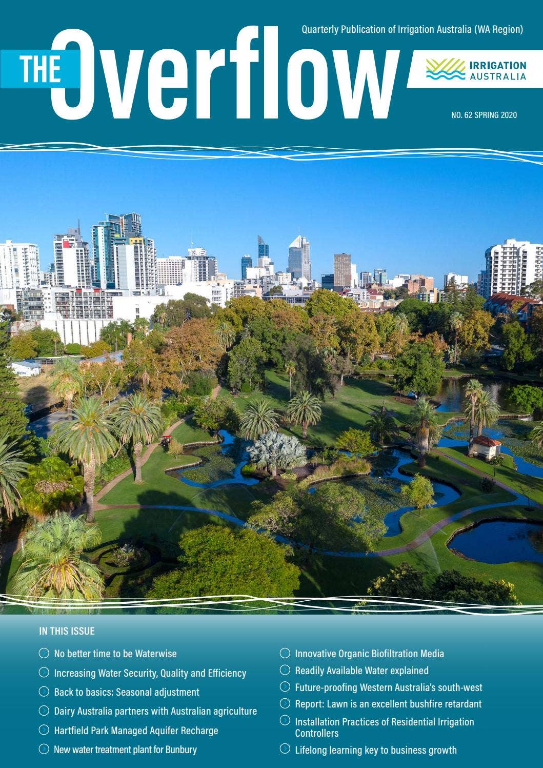 Overflow Magazine Spring 2020 by Irrigation Australia - Issuu