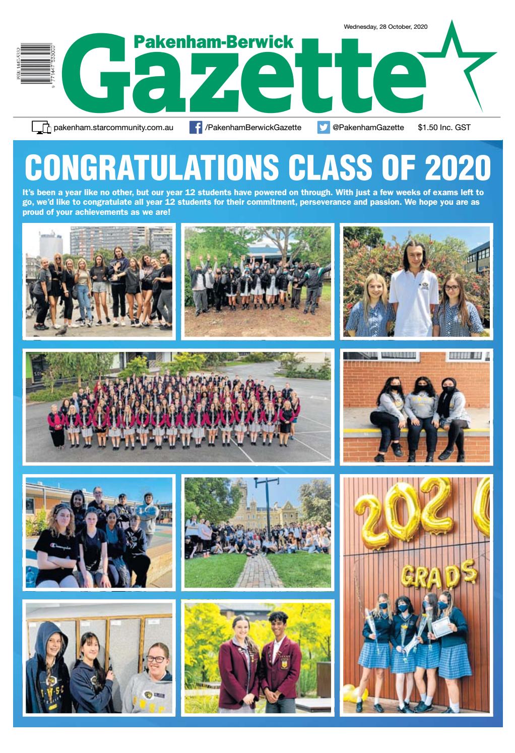Pakenham Gazette - 28th October 2020 by Star News Group - Issuu