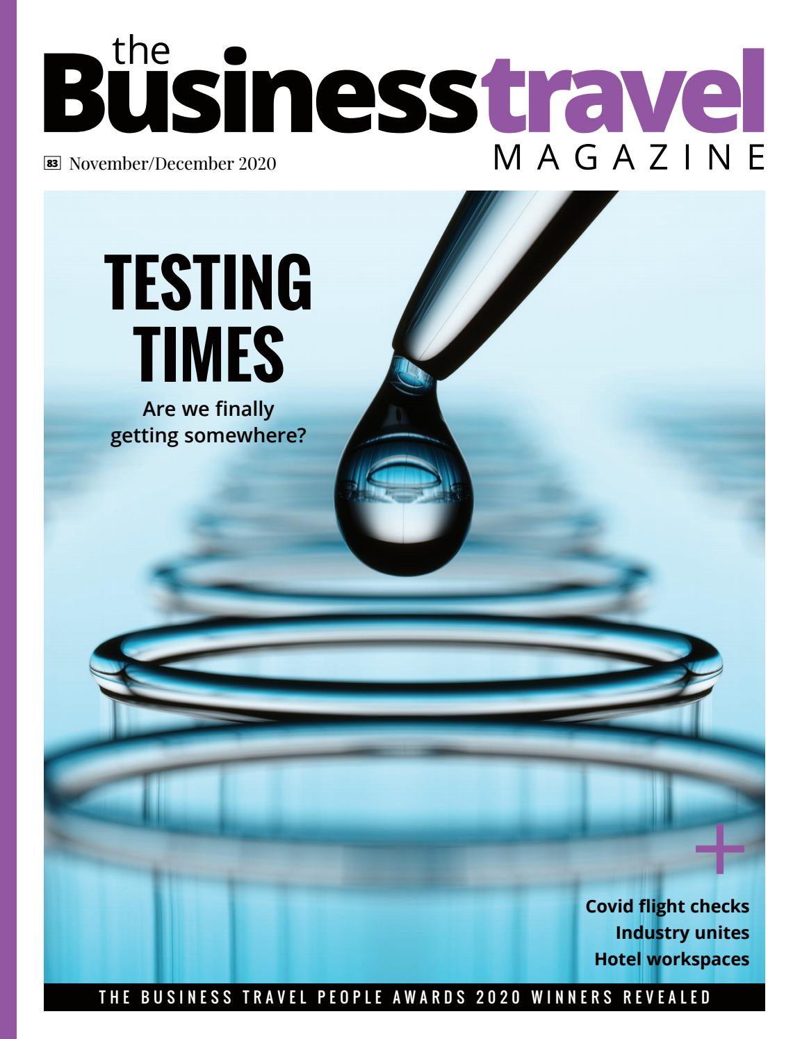 The Business Travel Magazine November- December 2020 by BMI Publishing ...