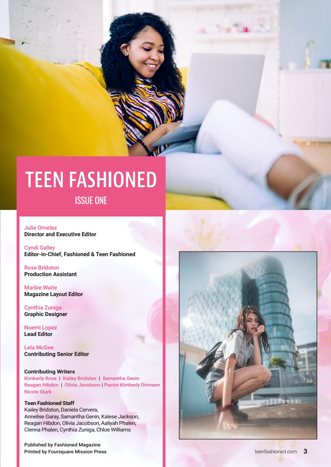 Teen Fashioned Magazine | Fall Issue 2020 … The Premiere Issue! by ...