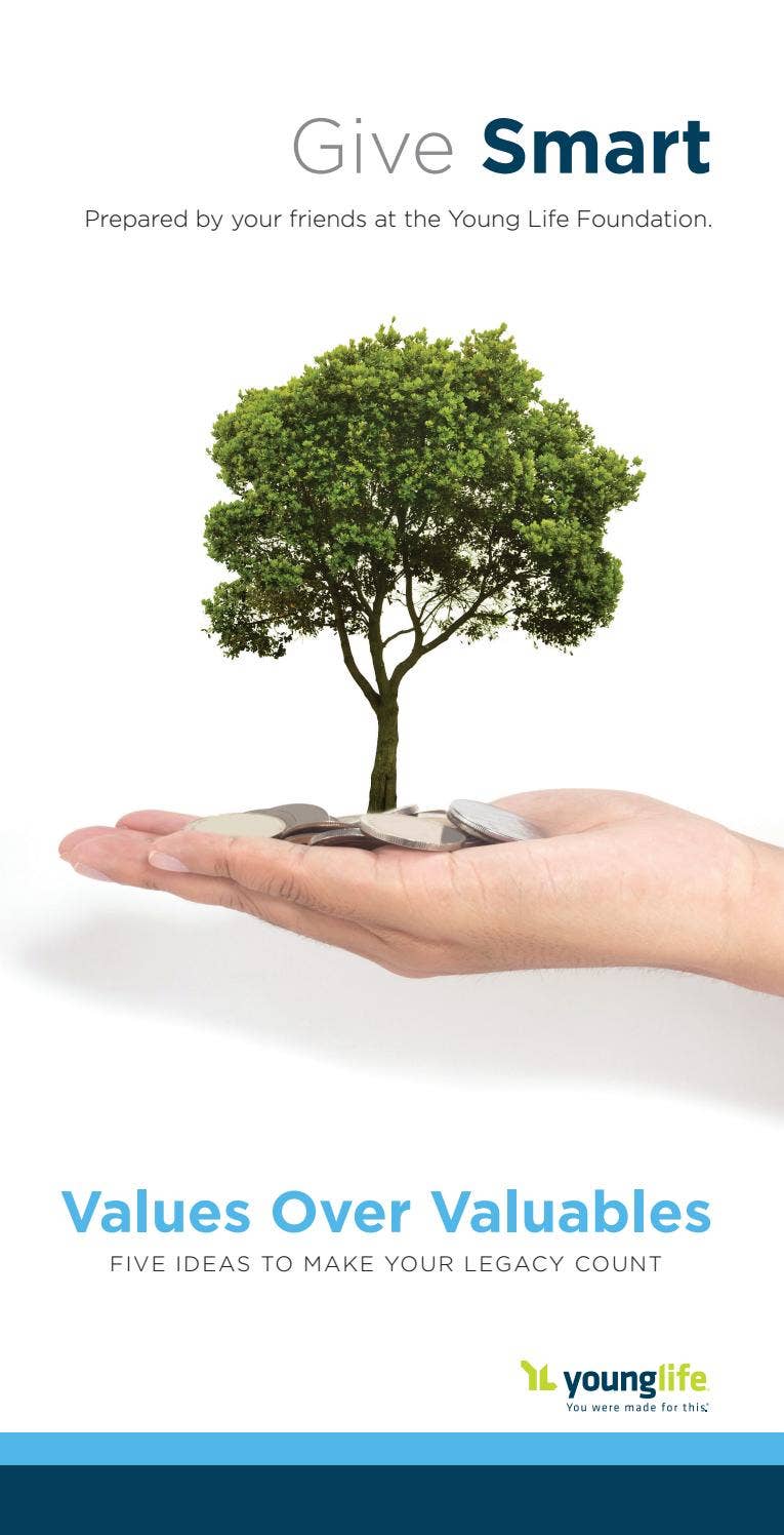 Values Over Valuables by Young Life - Issuu