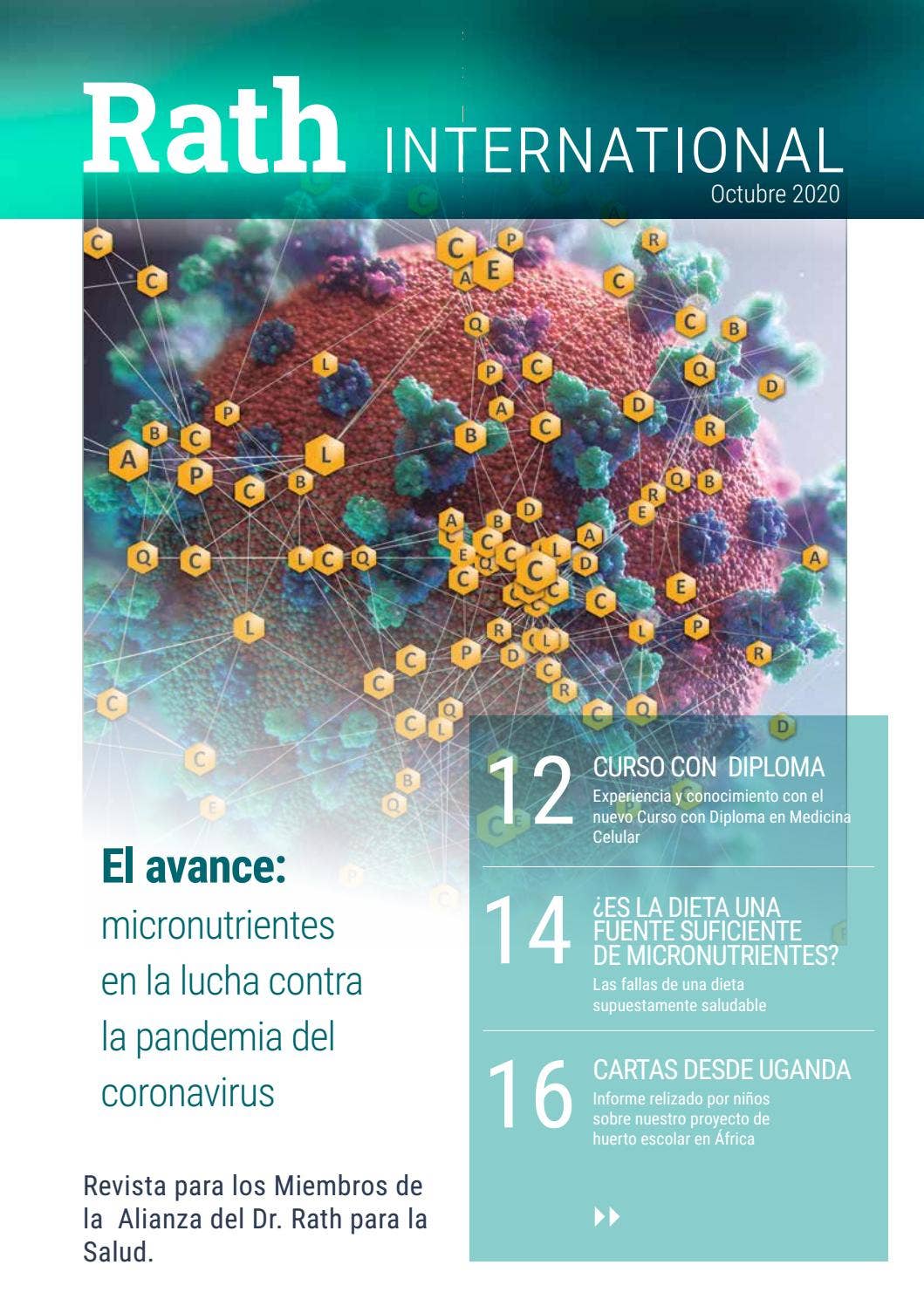 Rath international Octubre 2020 Edición en español by Dr. Rath - Issuu
