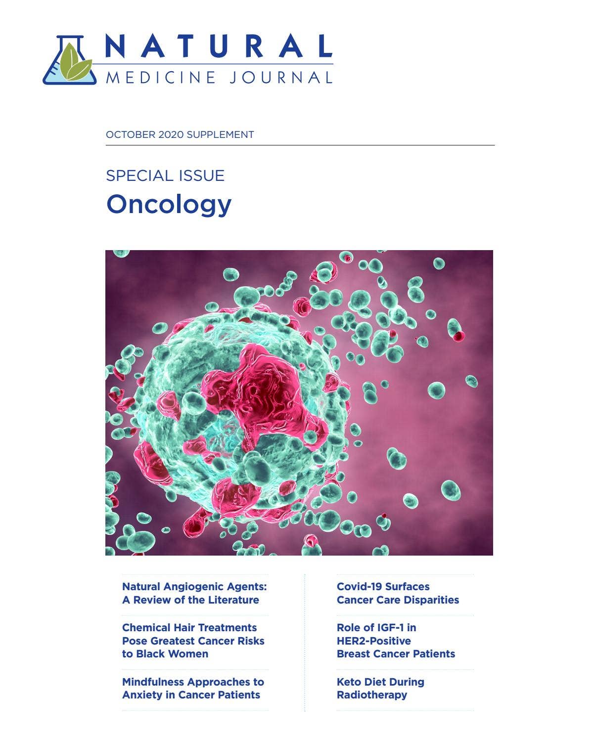 Natural Medicine Journal Oncology Special Issue 2020 by Diversified ...