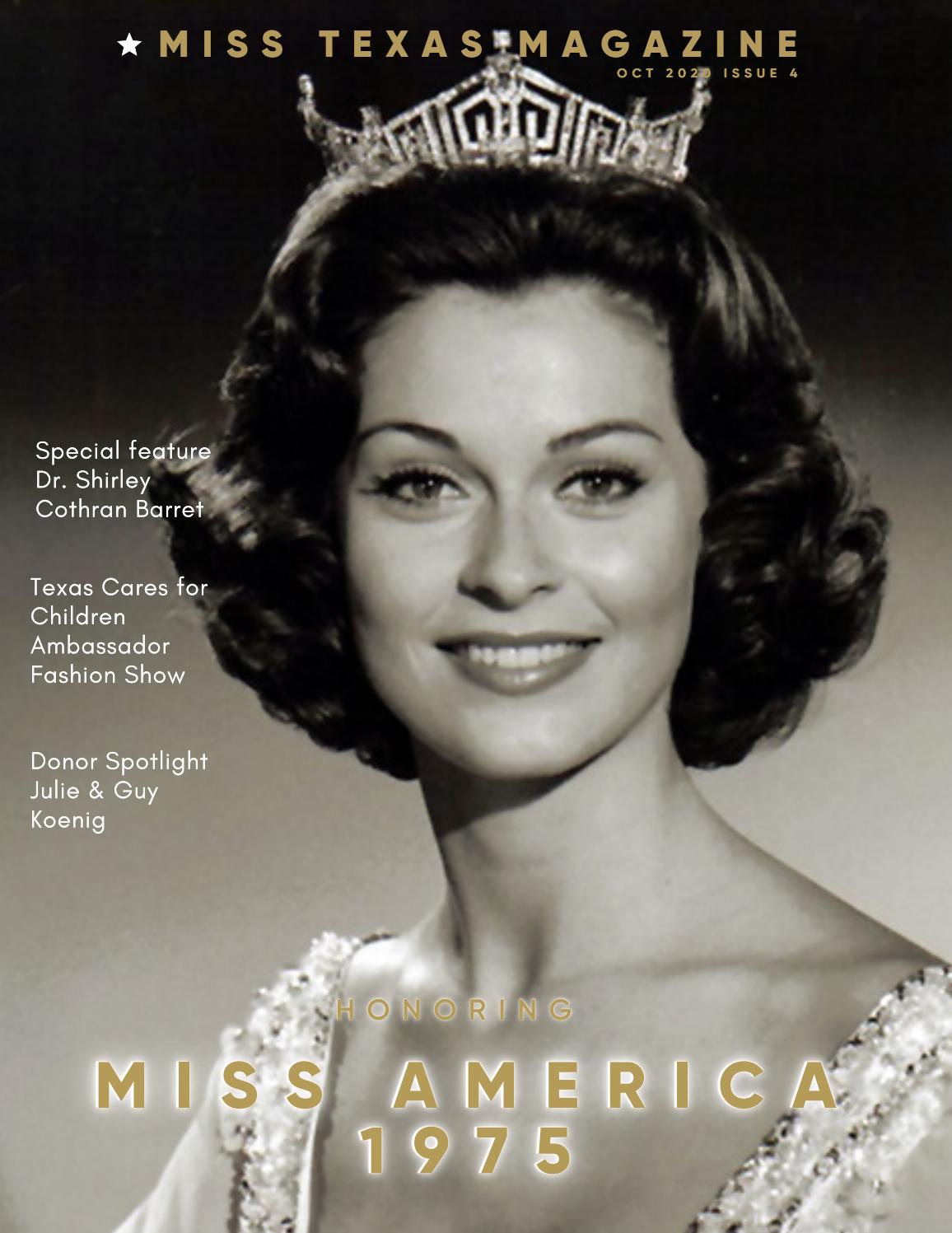 Miss Texas Magazine | October 2020 by Miss Texas Org - Issuu