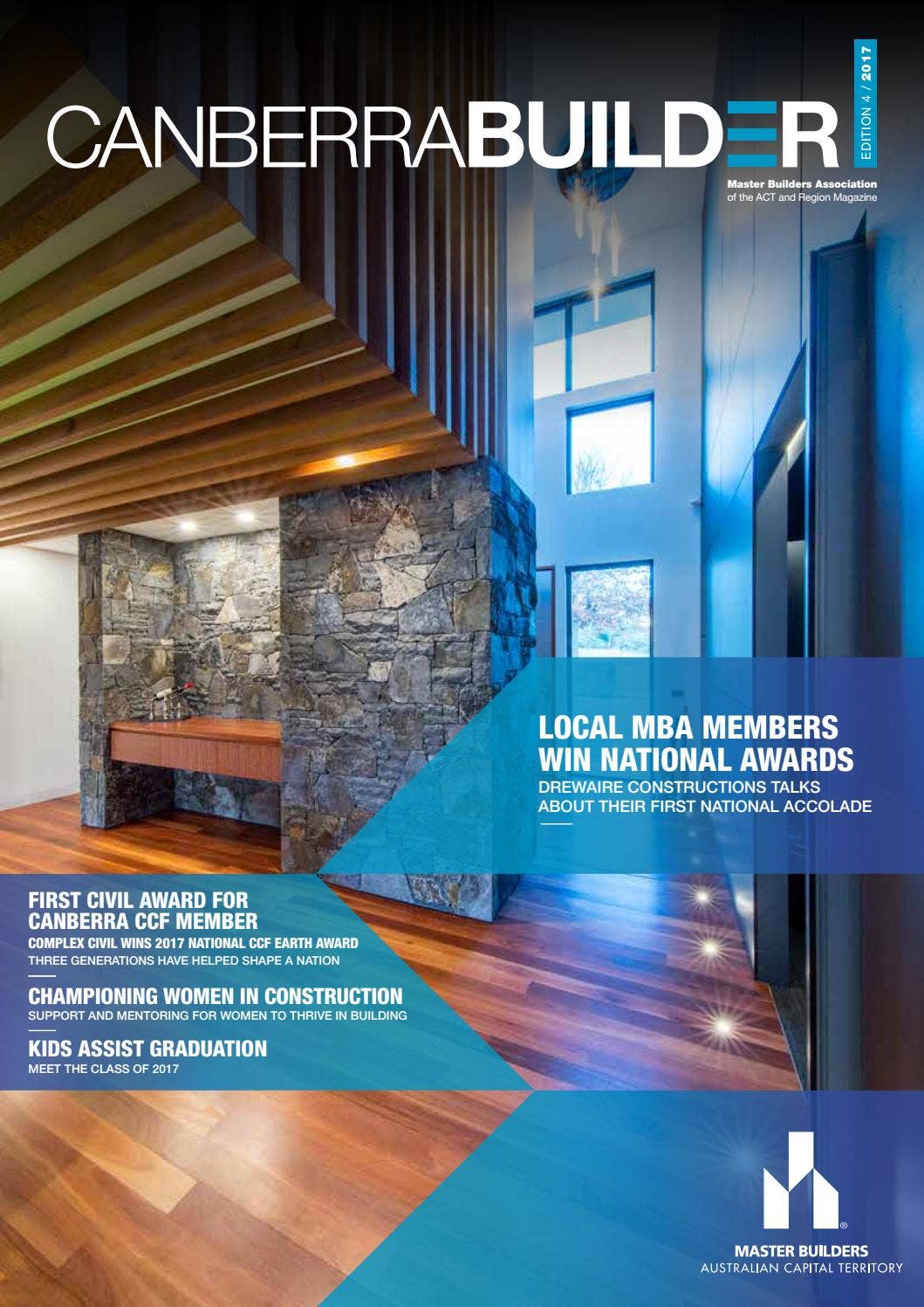 Canberra Builder 4/2017 by Master Builders ACT - Issuu