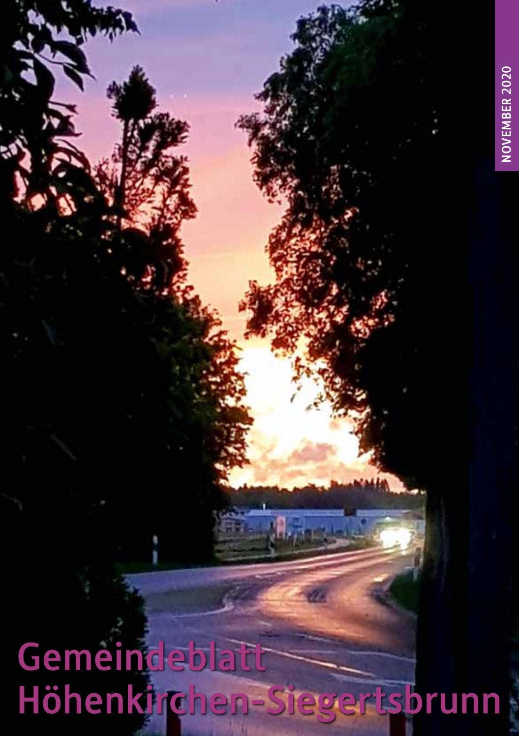 Gemeindeblatt Höhenkirchen-Siegertsbrunn by gemeindeblatt - Issuu