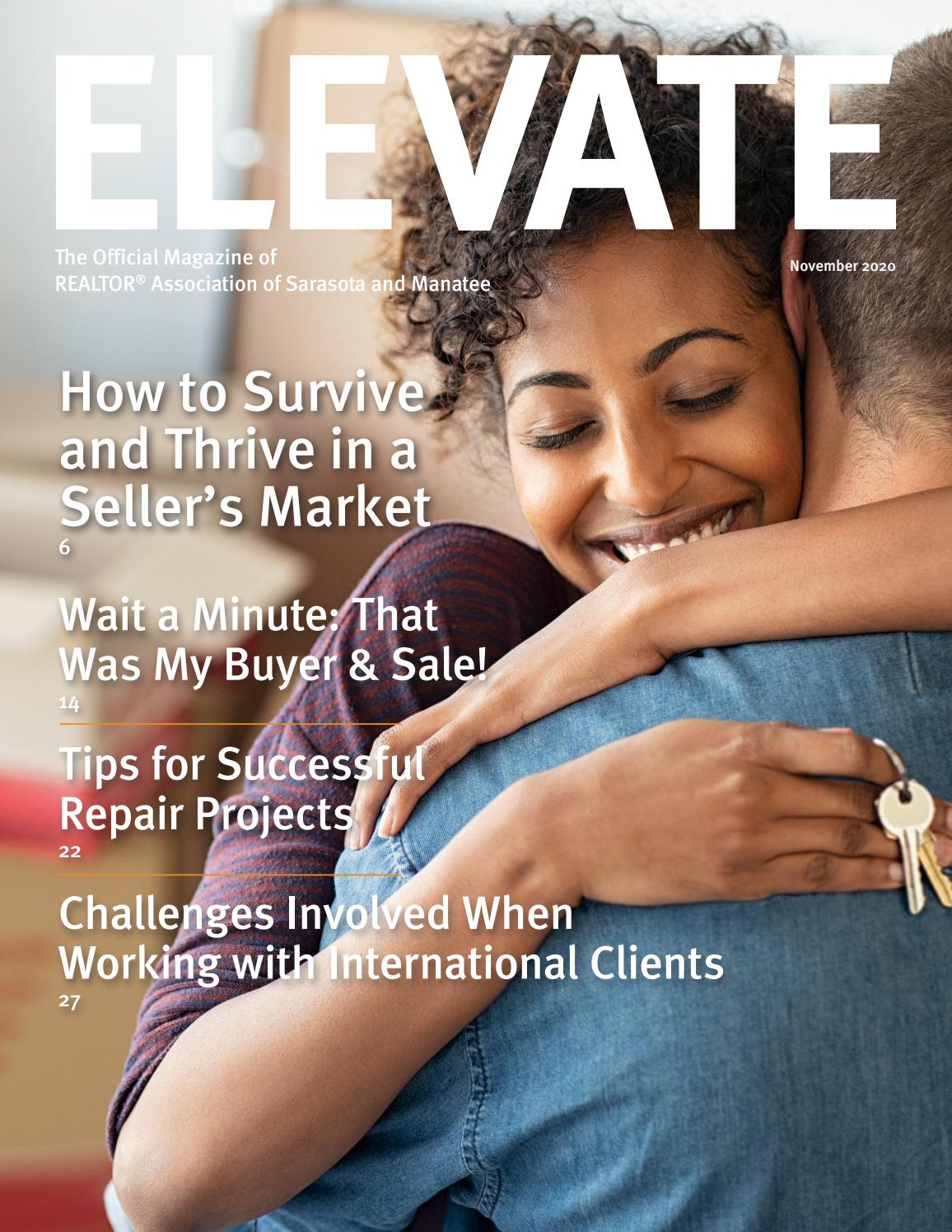 ELEVATE Magazine - RASM - November 2020 Issue by REALTOR® Association of Sarasota and Manatee ...
