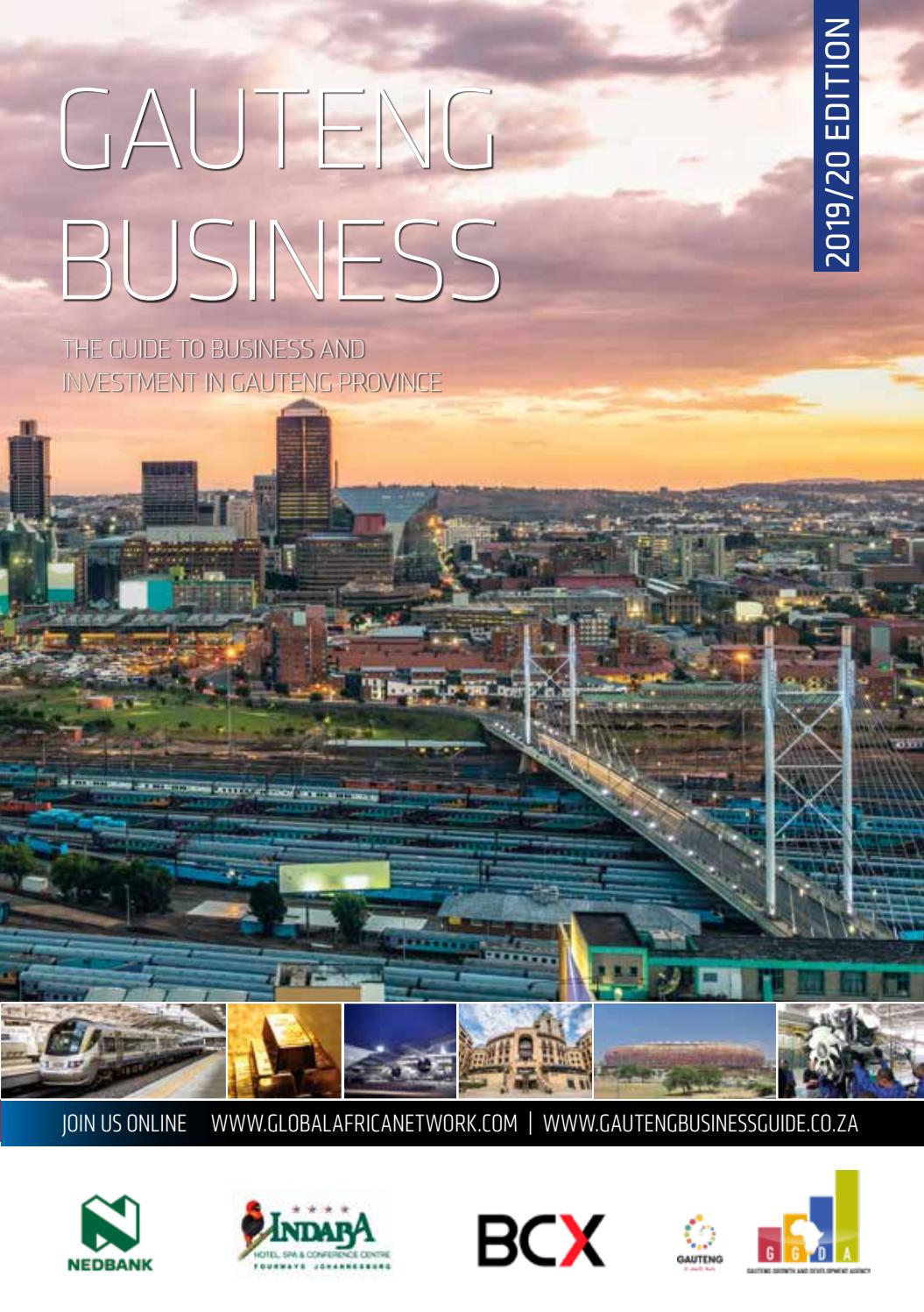 Gauteng Business 2019/20 by Global Africa Network Media - Issuu